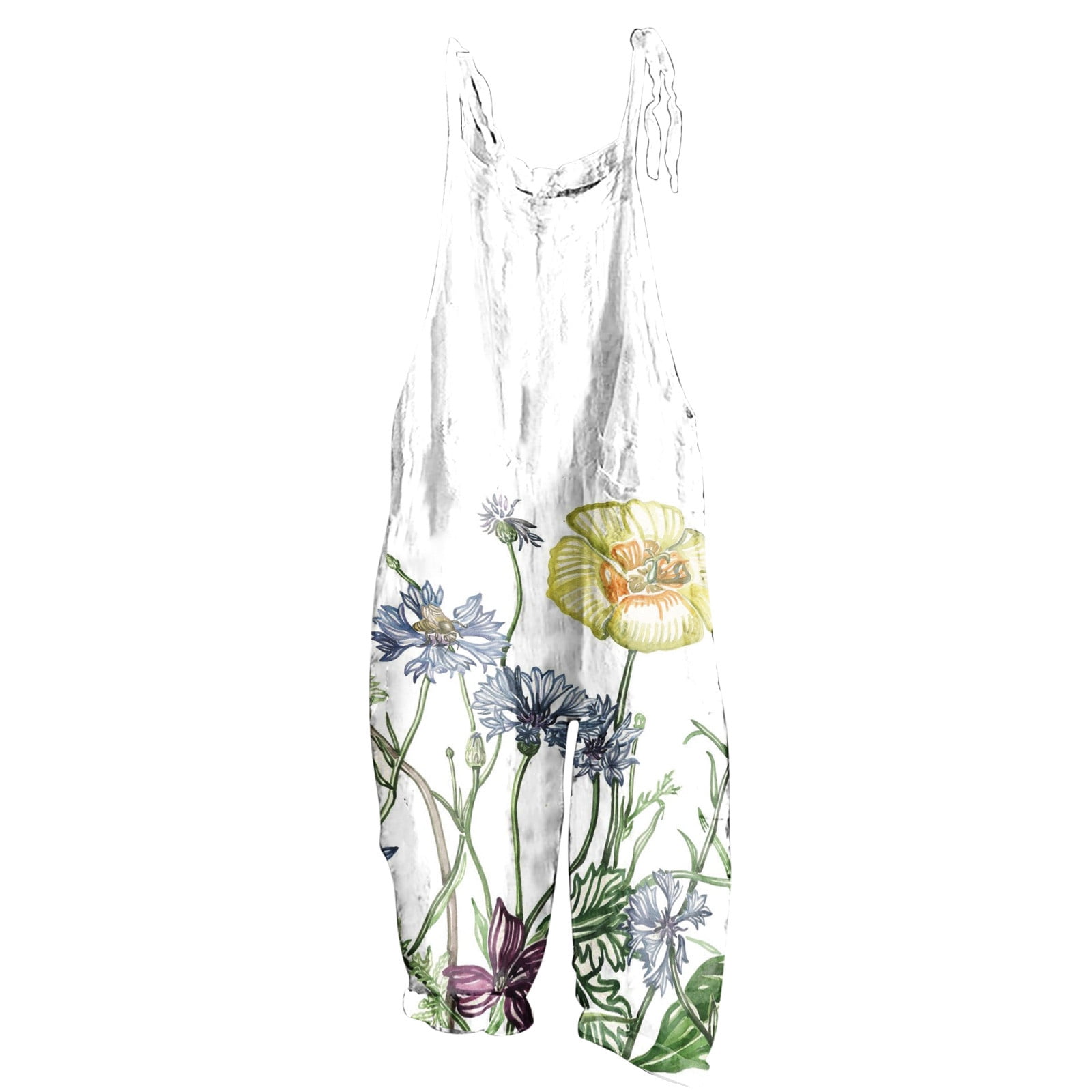 clear 50% off Usmixi Jumpsuits for Women Loose Wide Leg Breathable ...