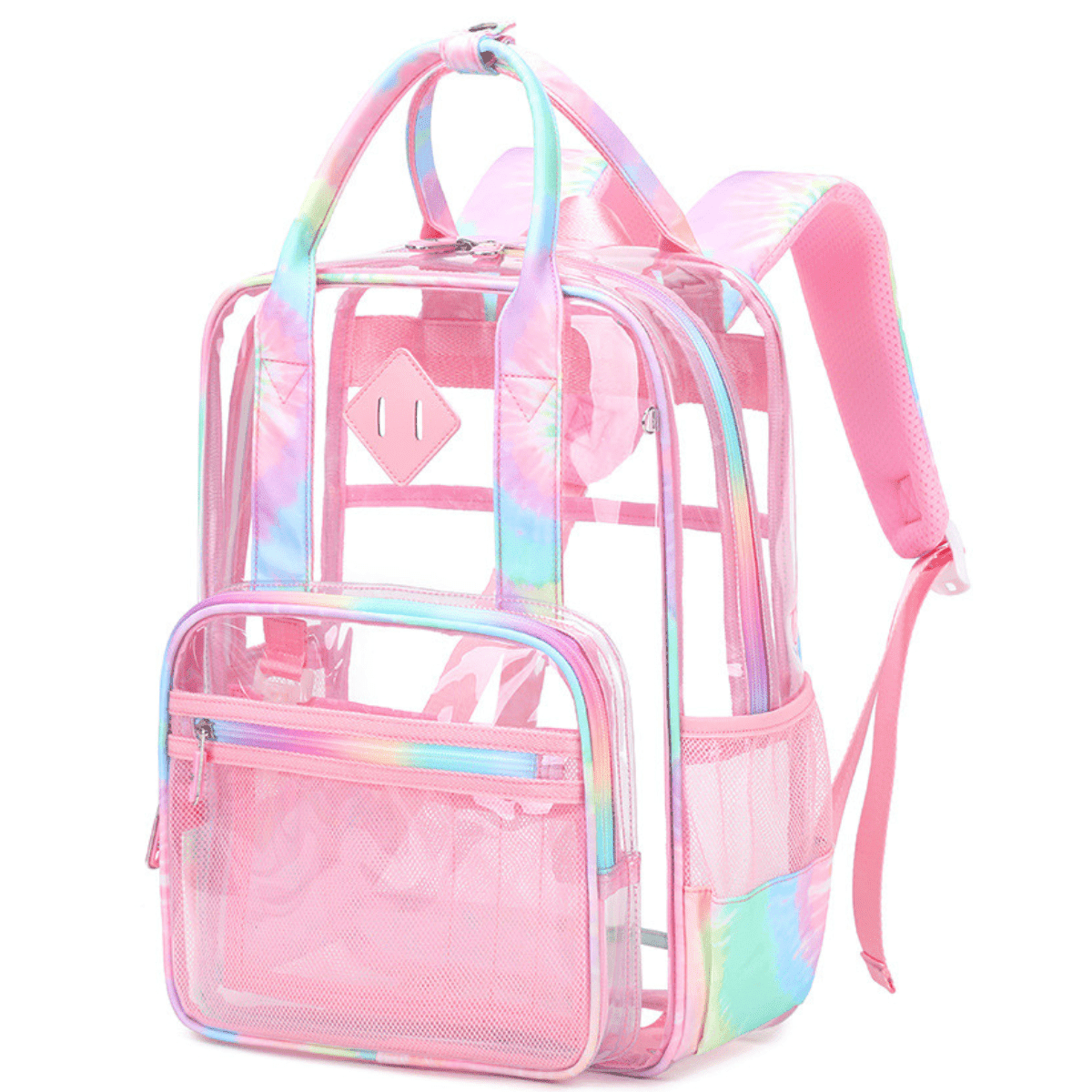 clear backpack large heavy duty stadium approved waterproof pvc ...