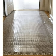 Heavy Duty Clear Plastic Runner Rug Carpet Protector Mat, Ribbed Multi ...