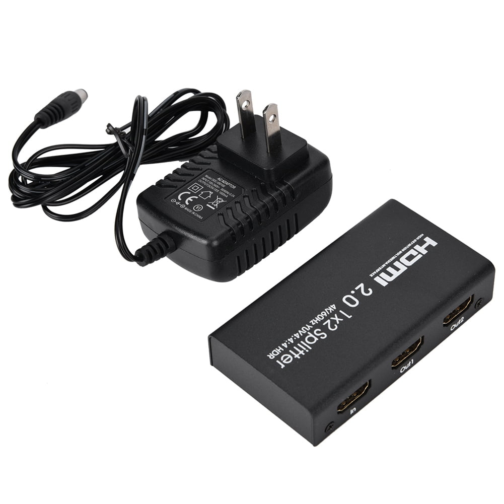 clearance 1x2 HDMI Splitter Multi-function 4K Amplifier HDMI 2.0 Signal ...