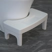 Toilet Poop Stool, Squatting Poop Foot Stool, Plastic Portable Bathroom ...