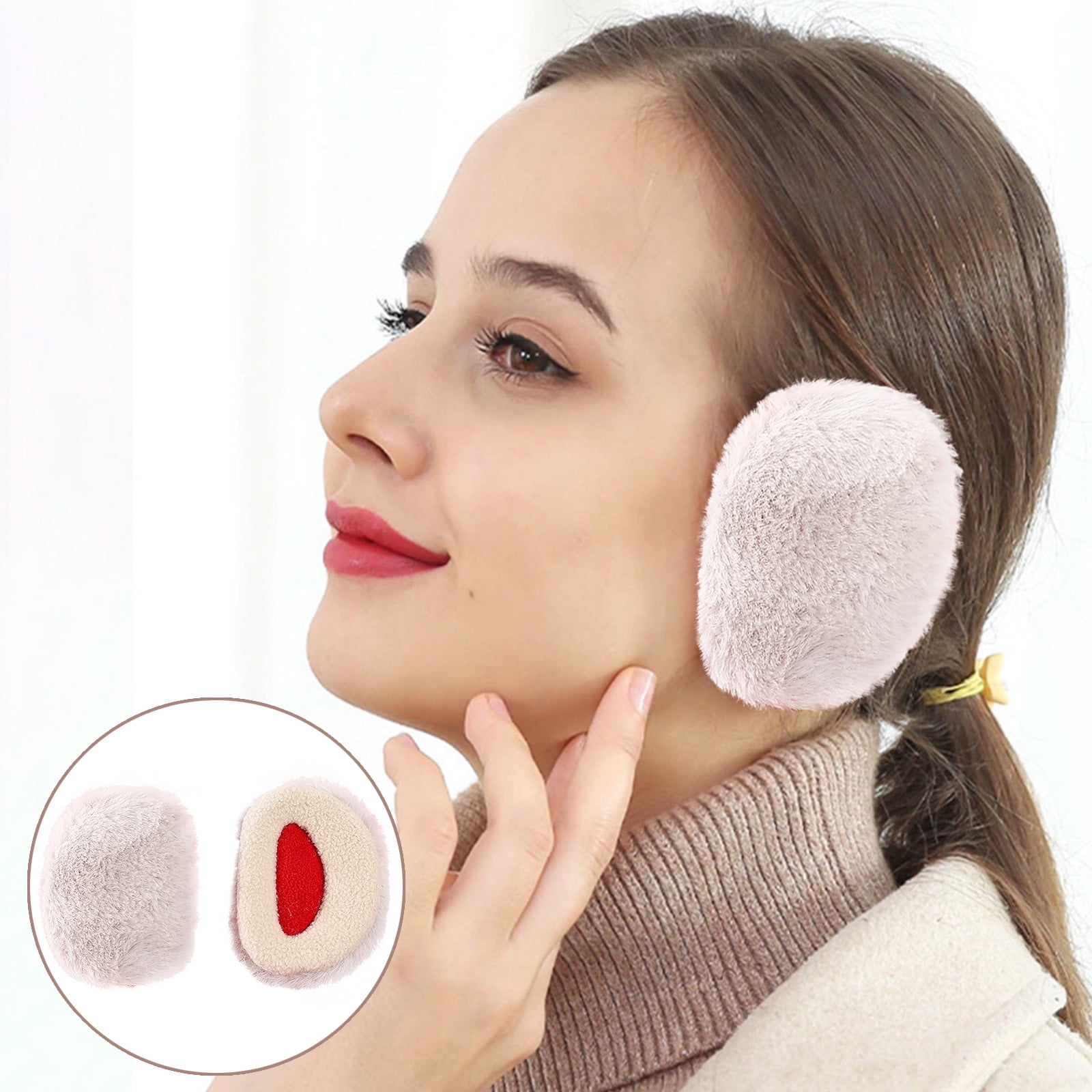 clearance! iHPH7 Foldable Unisex Ear Warmers - Bandless Winter Earmuffs ...