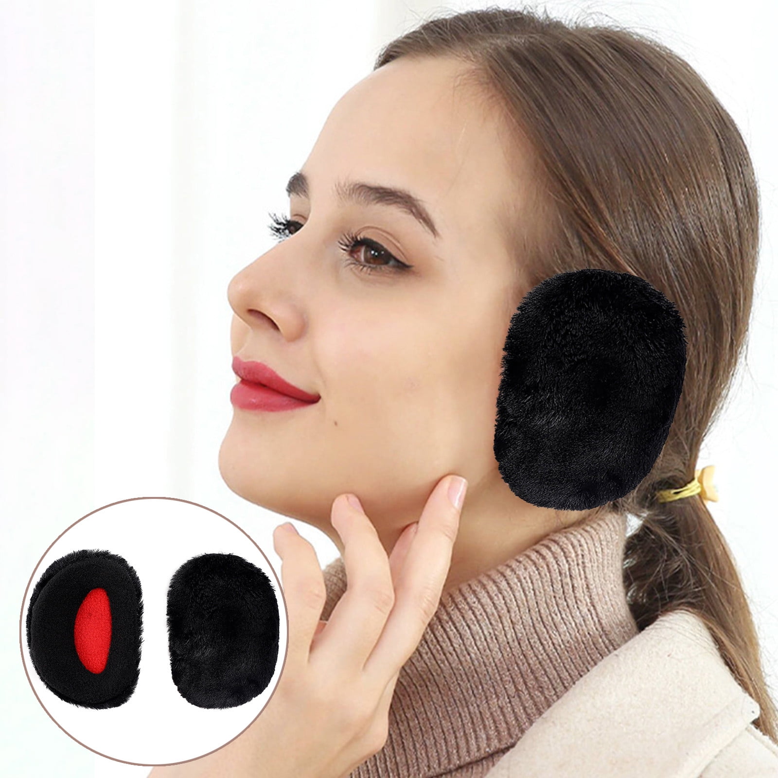 clearance! iHPH7 Foldable Unisex Ear Warmers - Bandless Winter Earmuffs ...