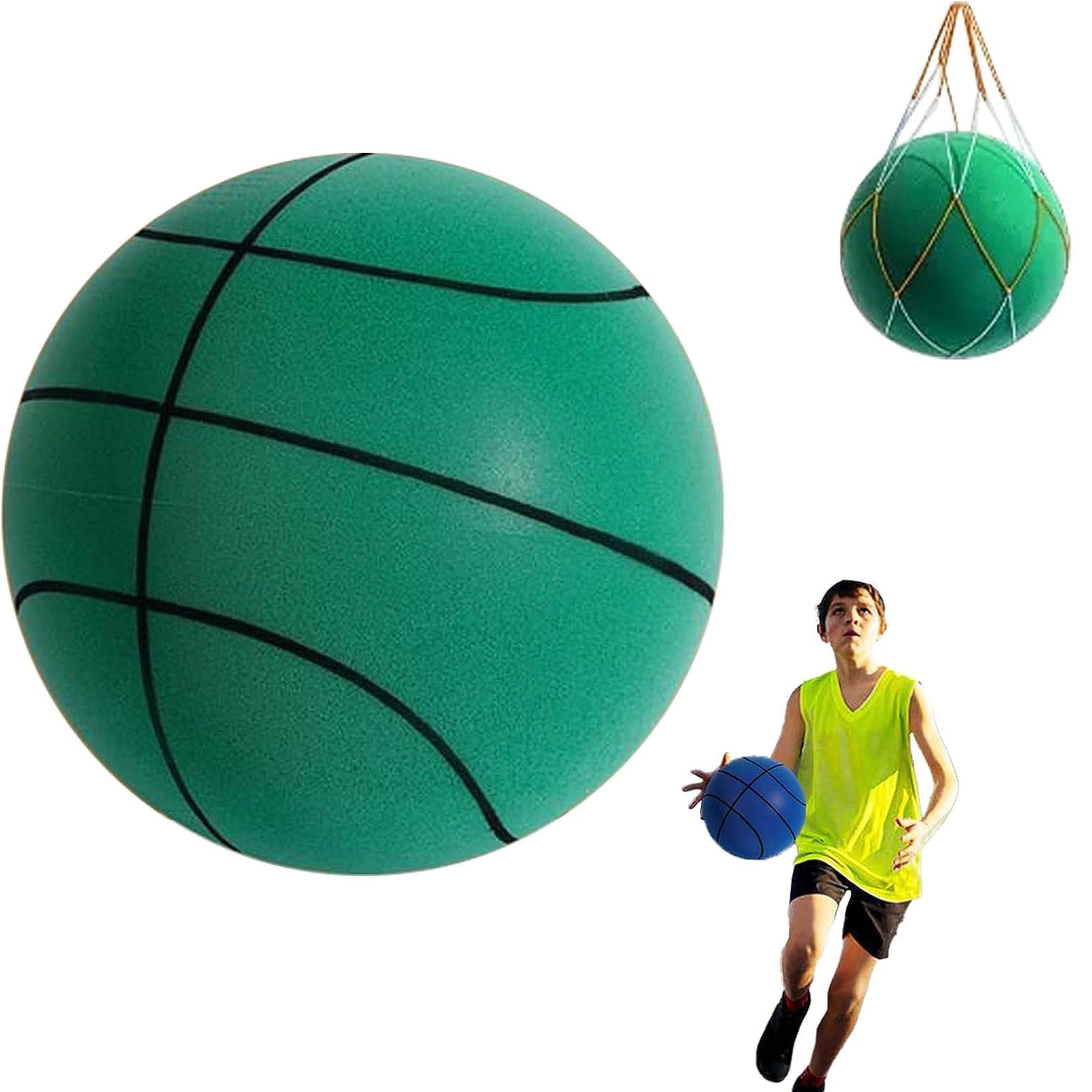 clearance! iHPH7 Silent Indoor Basketball - High-Density Foam Ball for ...
