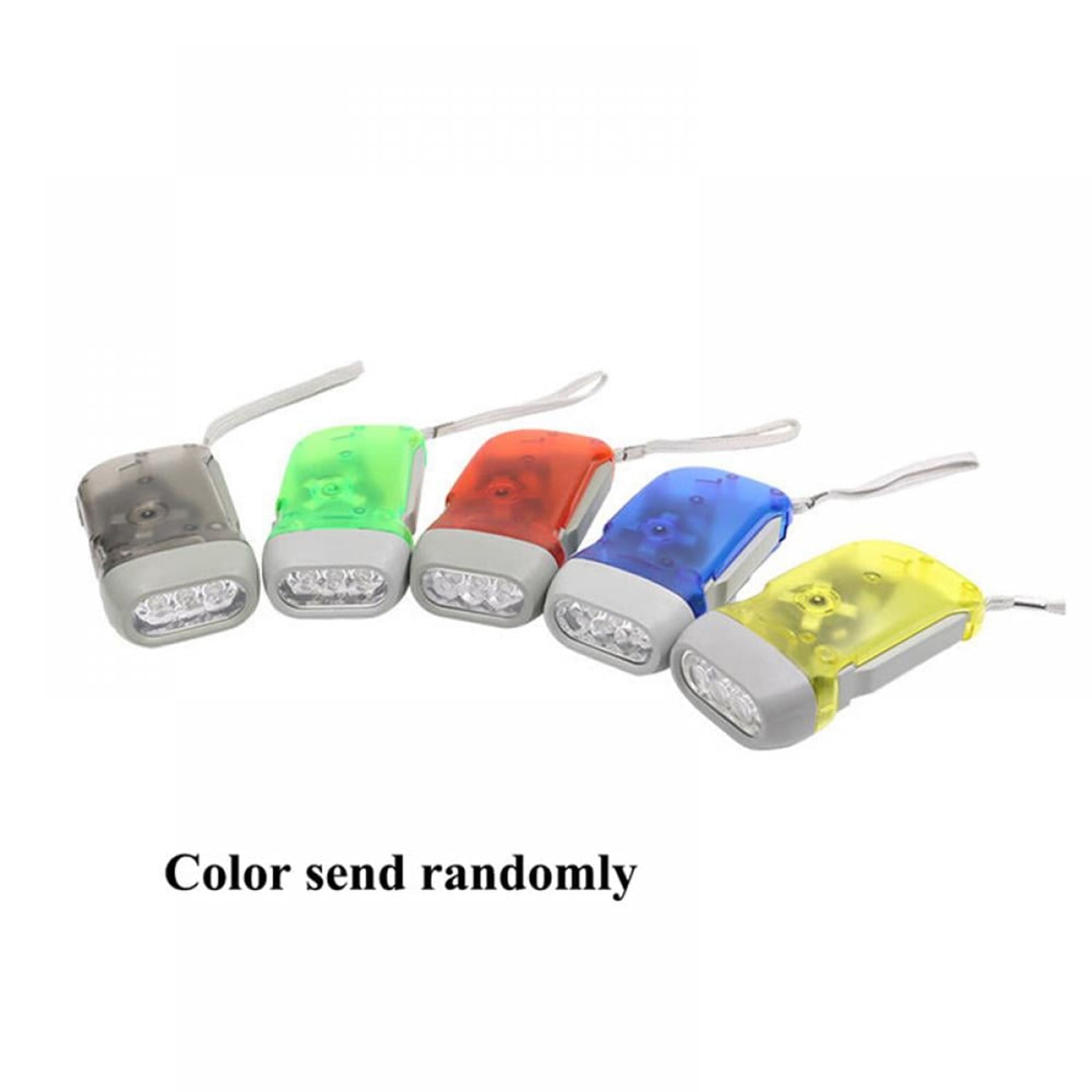 clearance! iHPH7 Transparent Hand Crank Flashlight | 3 LED Dynamo | No ...