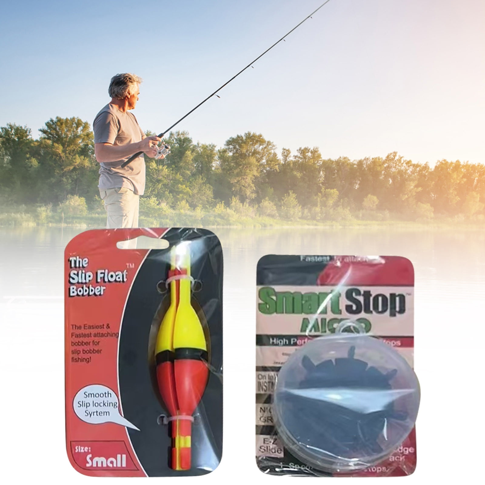 clearlyoutdoors Smart Lock Bobber and Smart Stop Micro Bobber Stop ...