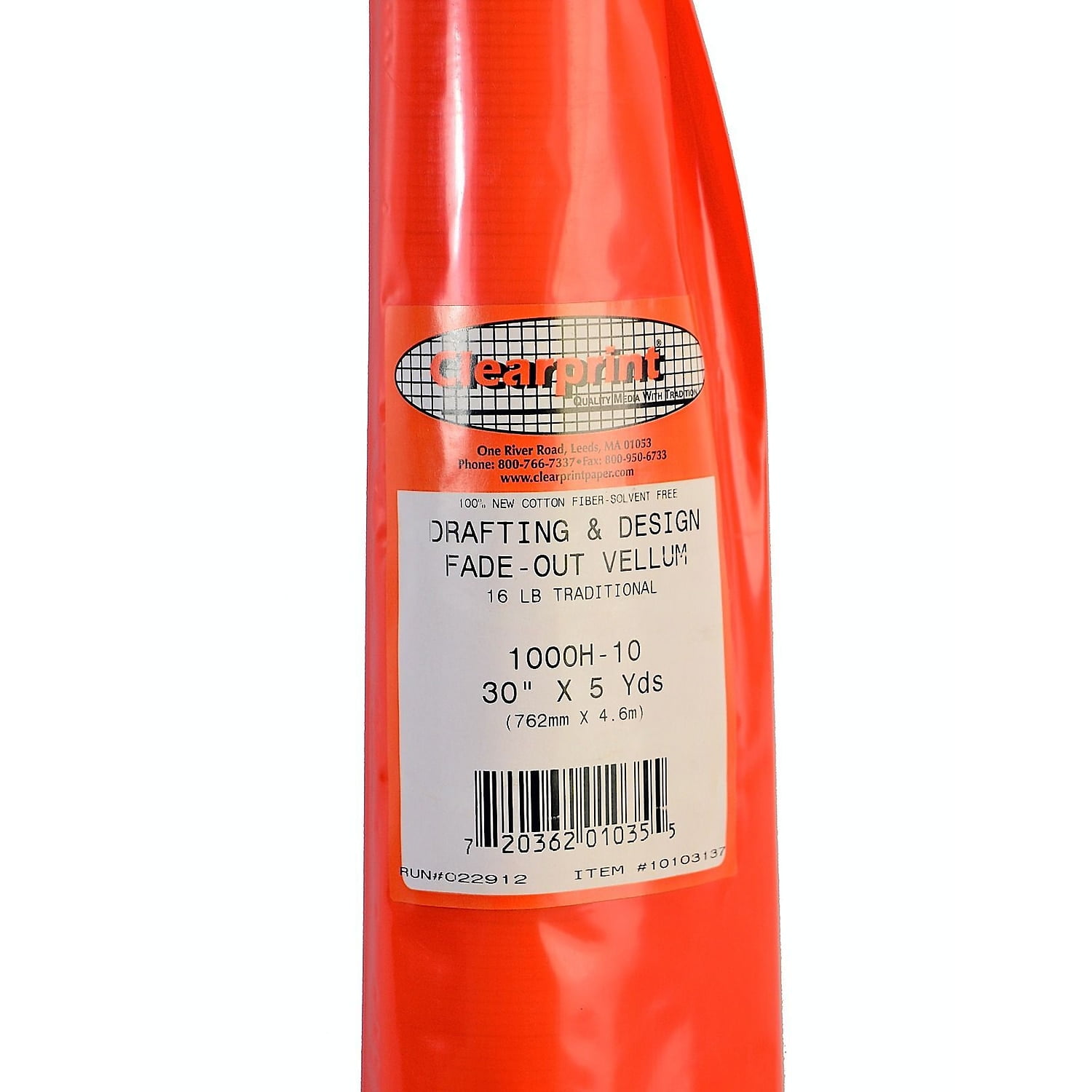 clearprint fade-out design and sketch vellum - grid rolls 10 x 10 30 in ...