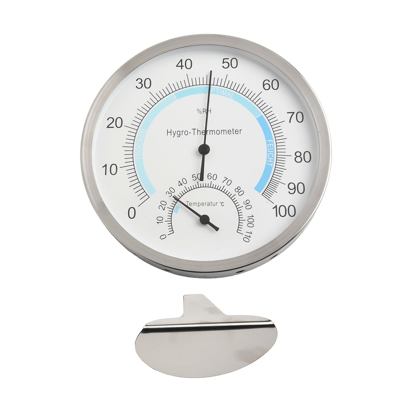 Climate Test Precision-Hygrometer Thermometer Analogue Indoor-Climate ...