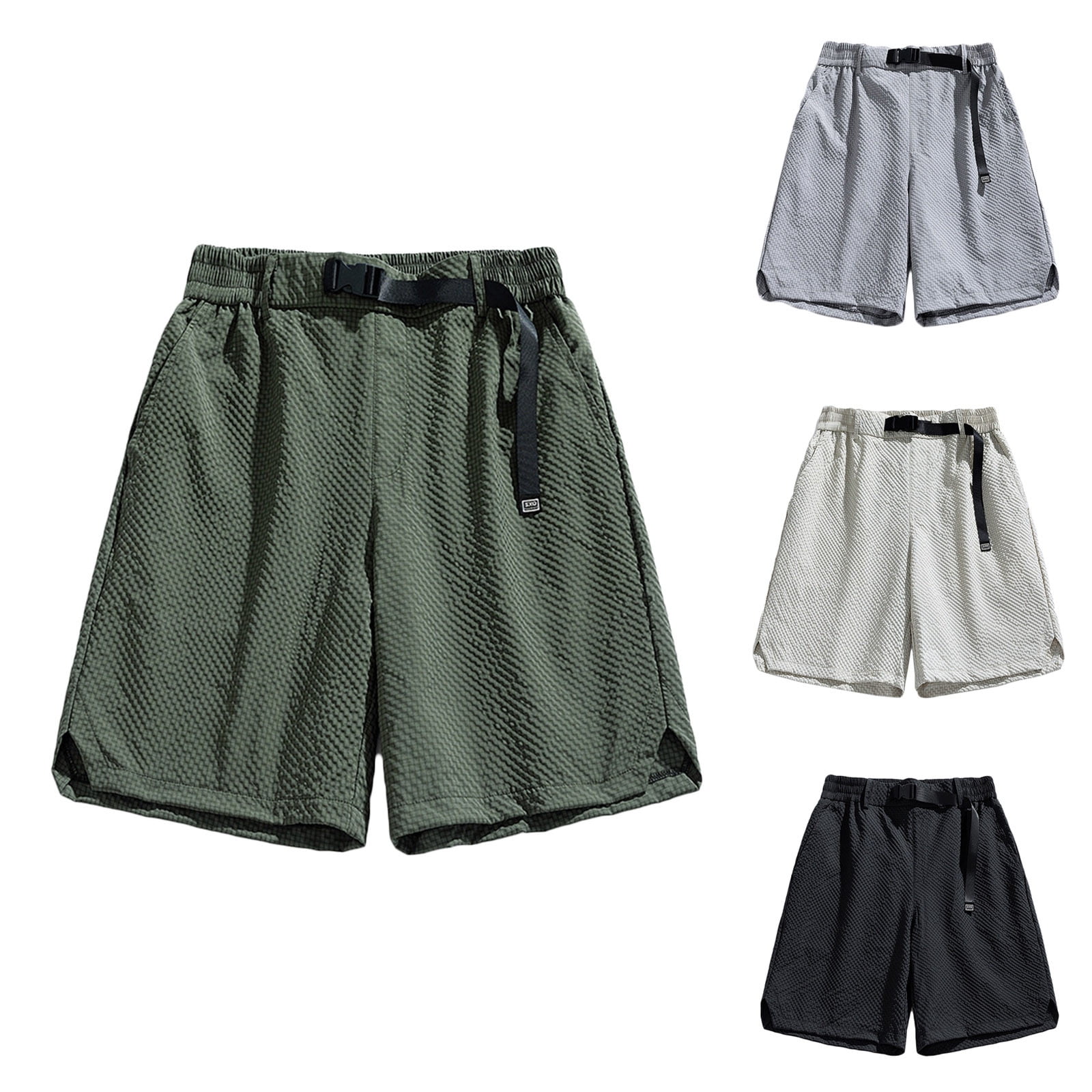 cllios Athletic Shorts for Men Big and Tall Quick Dry Casual Elastic ...