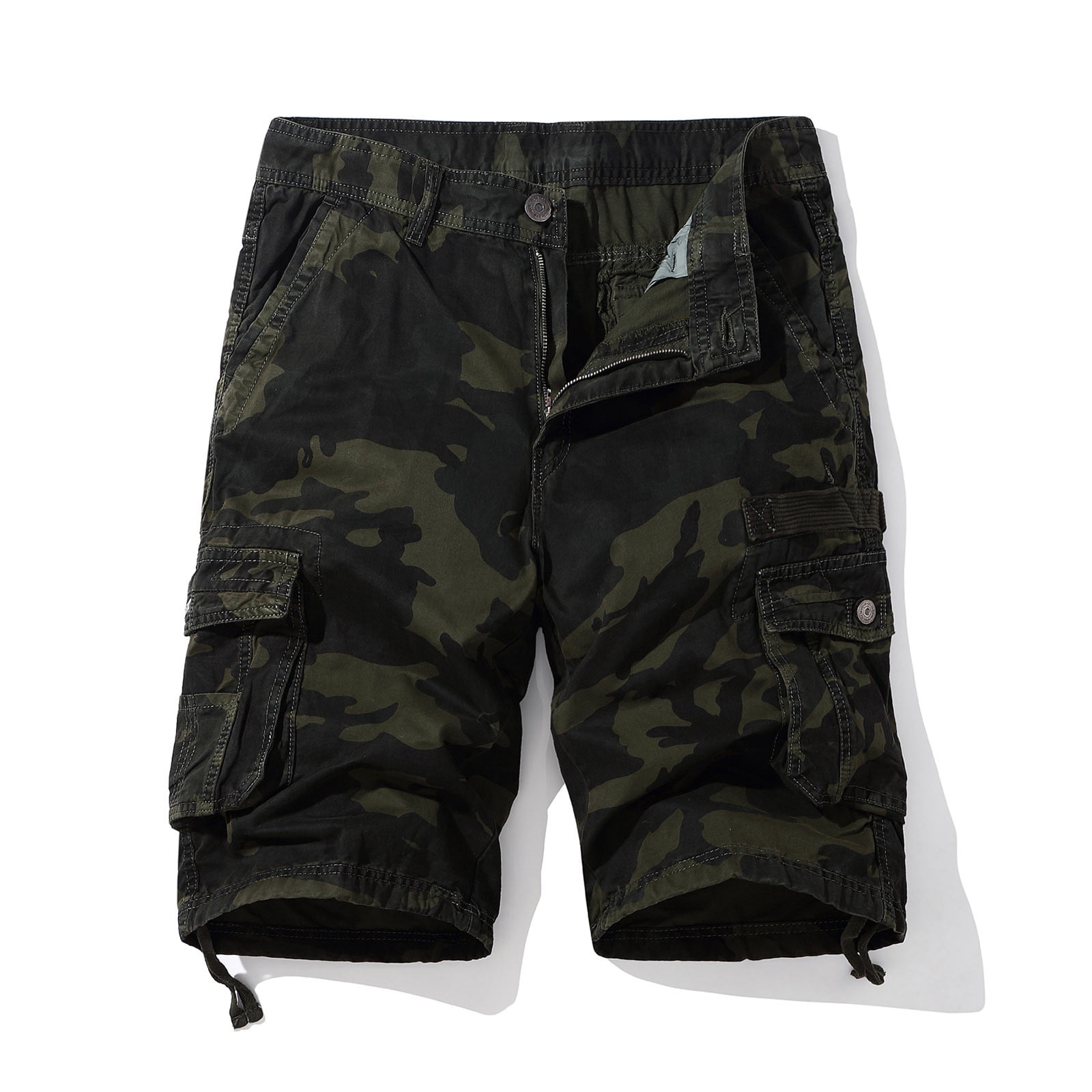 cllios Camo Cargo Shorts for Men Summer Tactical Athletic Shorts ...