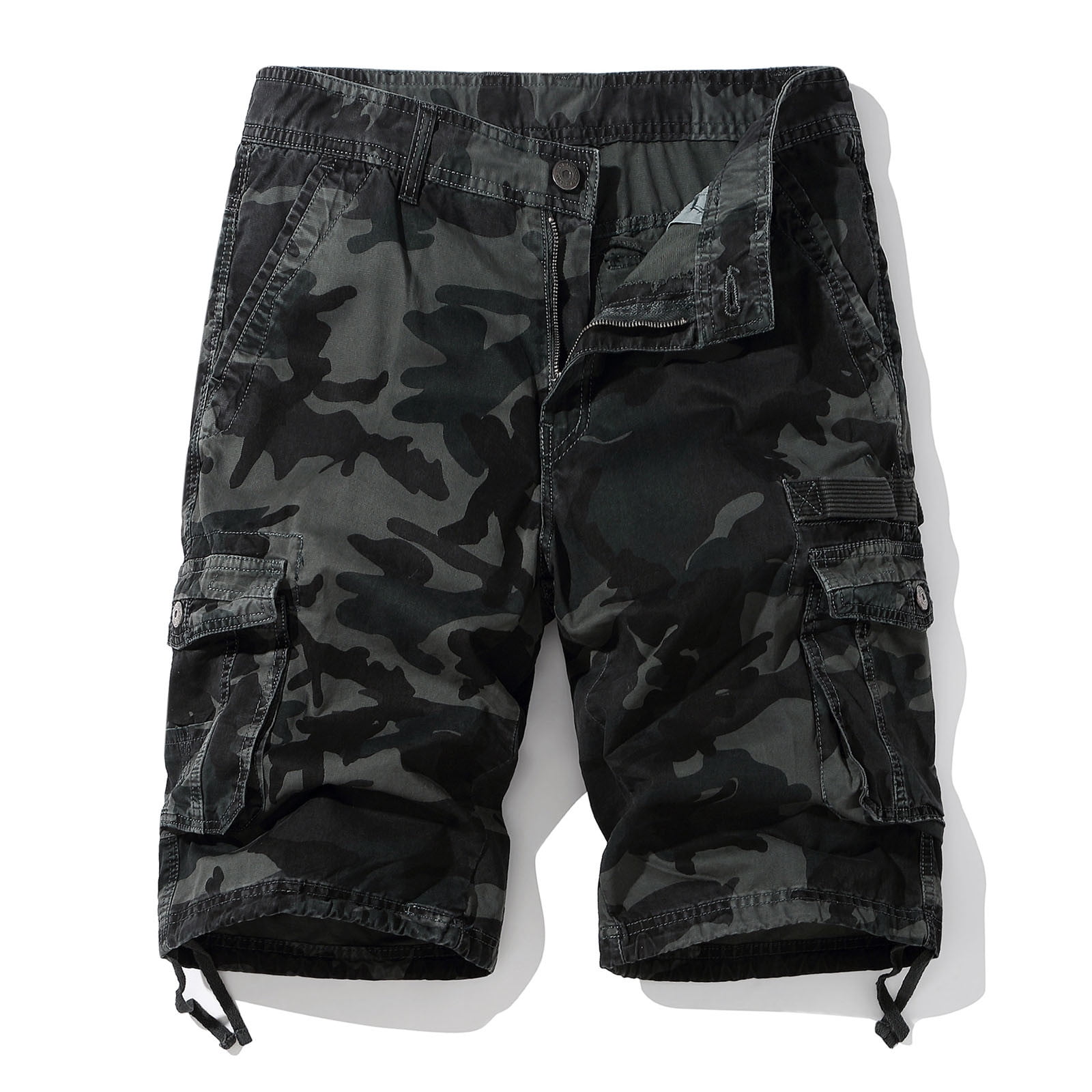cllios Camo Cargo Shorts for Men Summer Tactical Athletic Shorts ...
