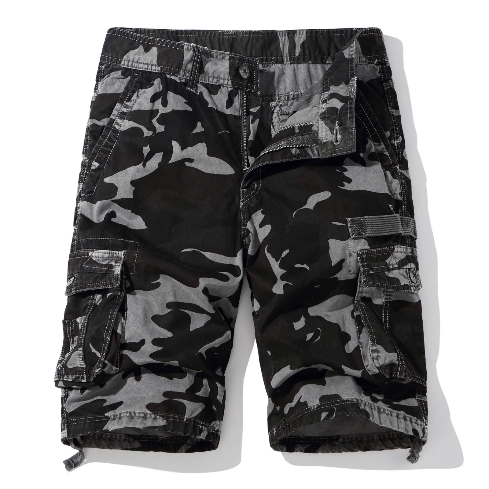 cllios Camo Cargo Shorts for Men Summer Tactical Athletic Shorts ...
