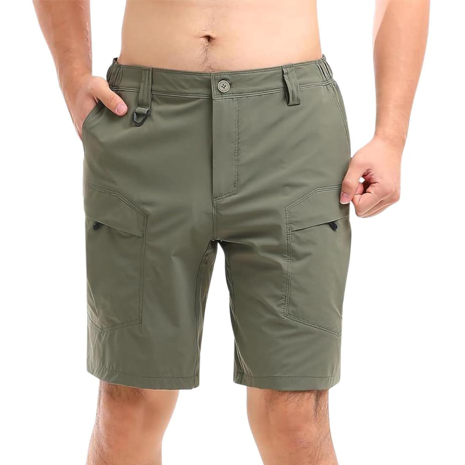 cllios Cargo Shorts for Men Outdoor Hiking Work Shorts Running Beach ...