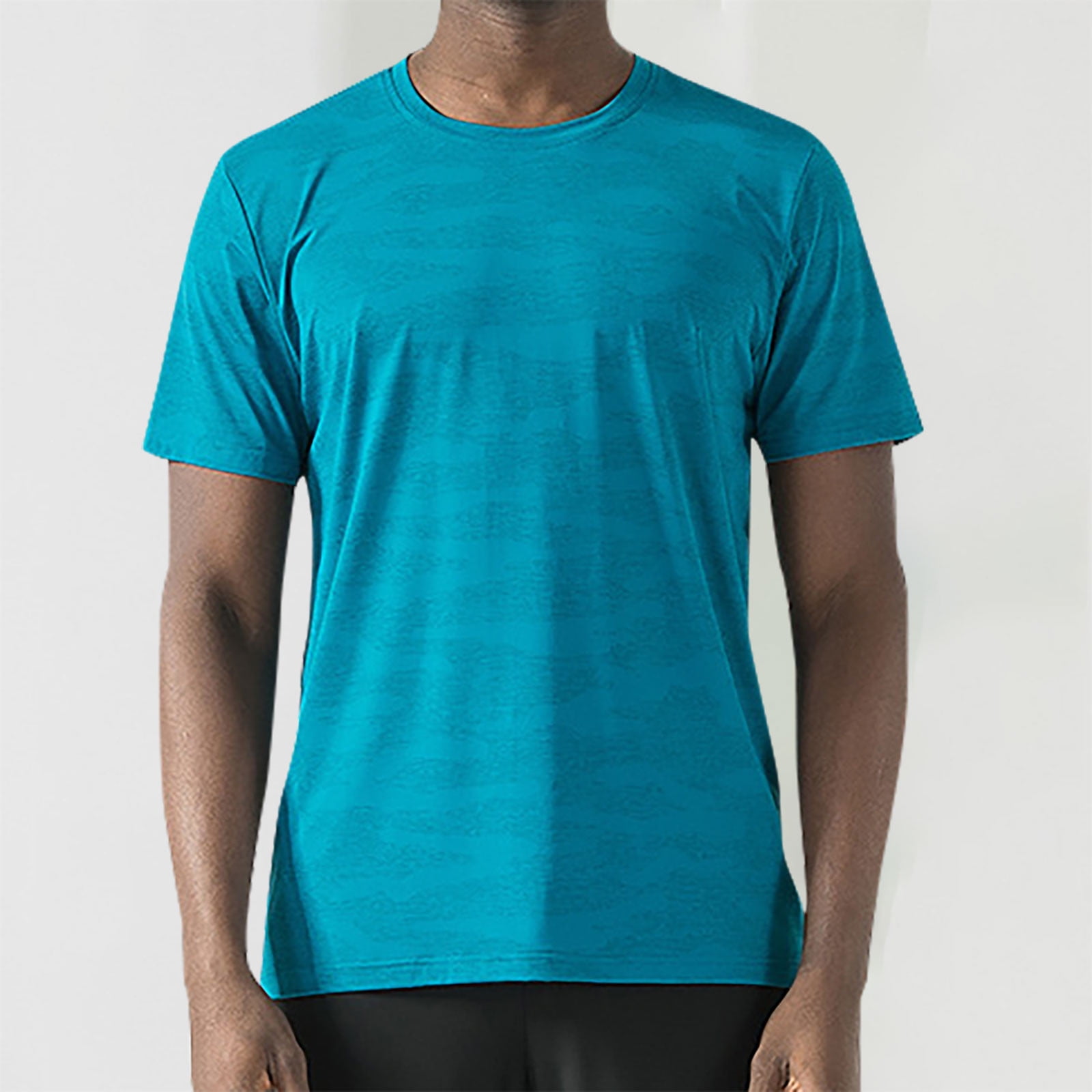 cllios Men's Workout Shirts Moisture Wiching Quick Dry T Shirts Athletic Performance Short ...