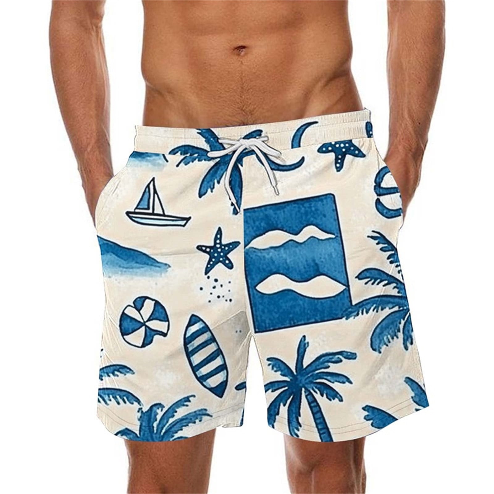 cllios Mens Swimming Shorts Quick Dry Swim Trunks 9 Inch Lightweight ...