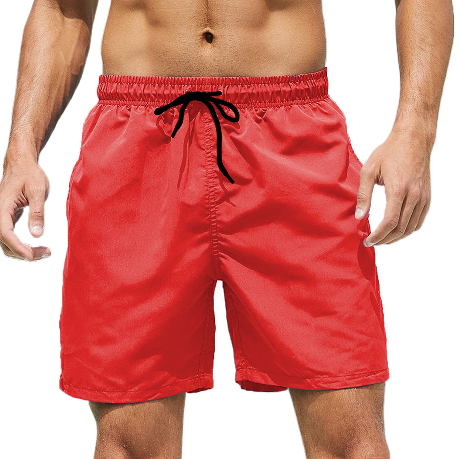 cllios Mens Swimming Trunks 5 Inch Inseam Quick Dry Swim Shorts Summer ...