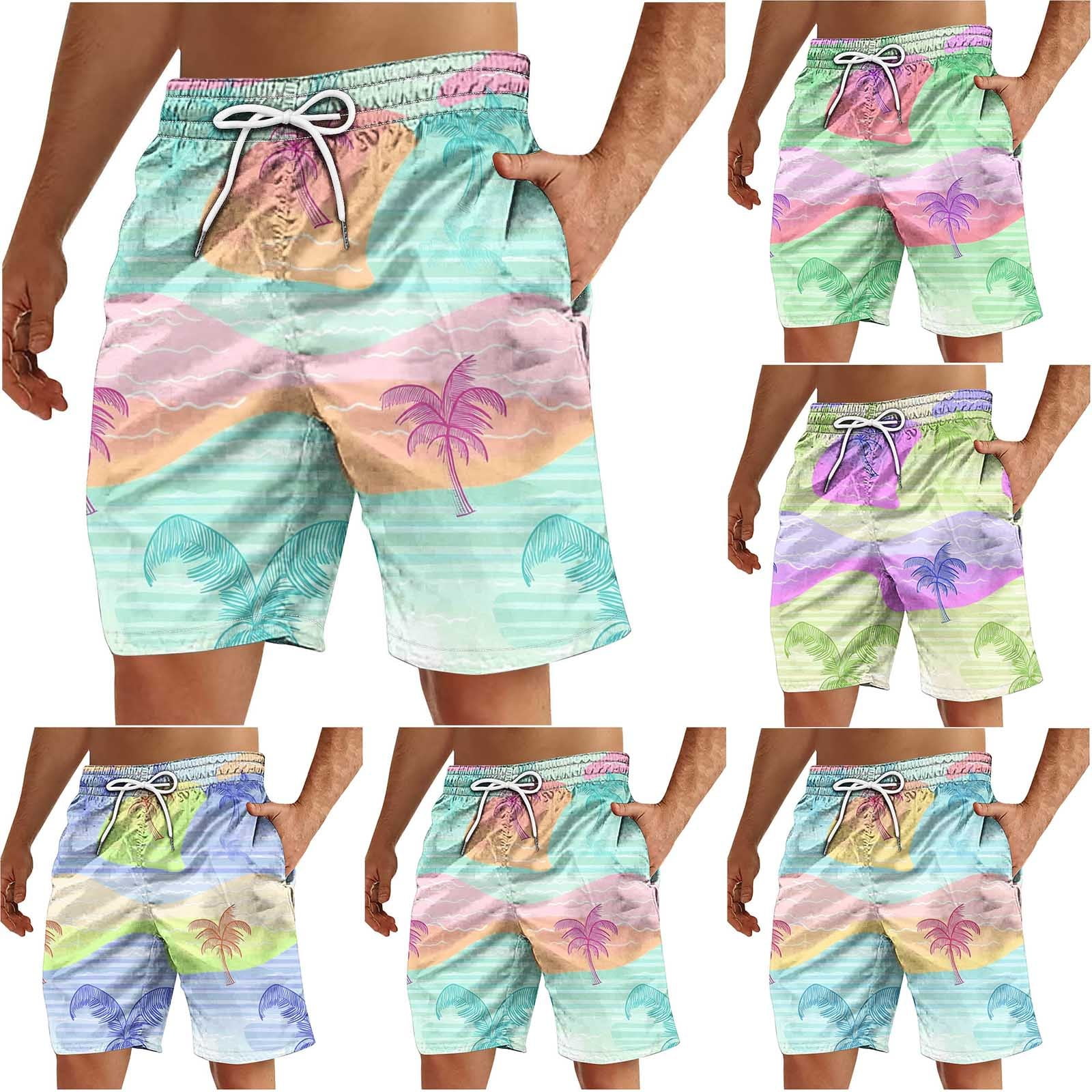 cllios Mens Swimming Trunks Quick Dry,Men's Swim Trunks No Mesh Lining ...