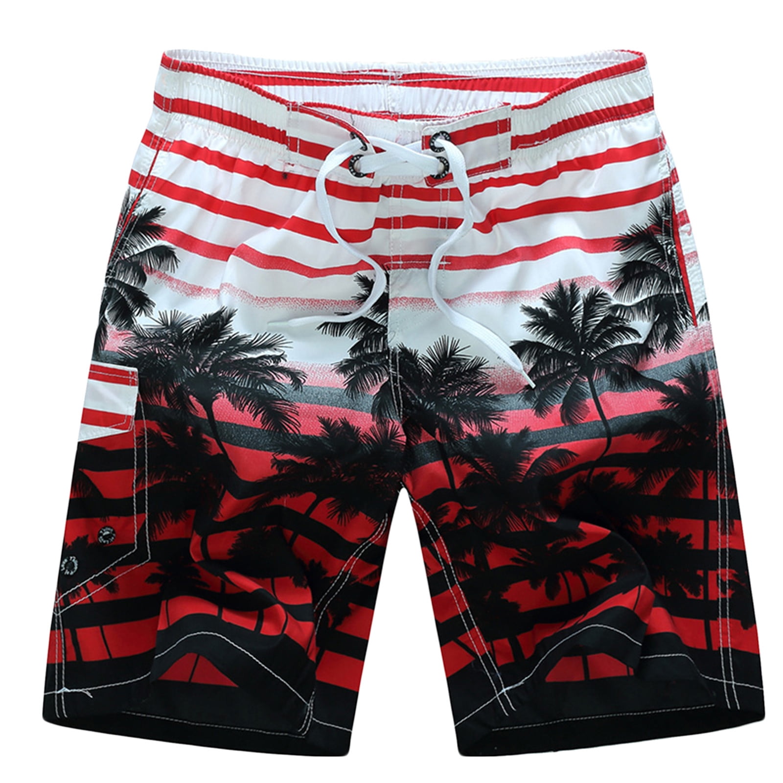 cllios Prime Deals Men Swim Trunks Quickly Dry Elastic Waist Summer ...