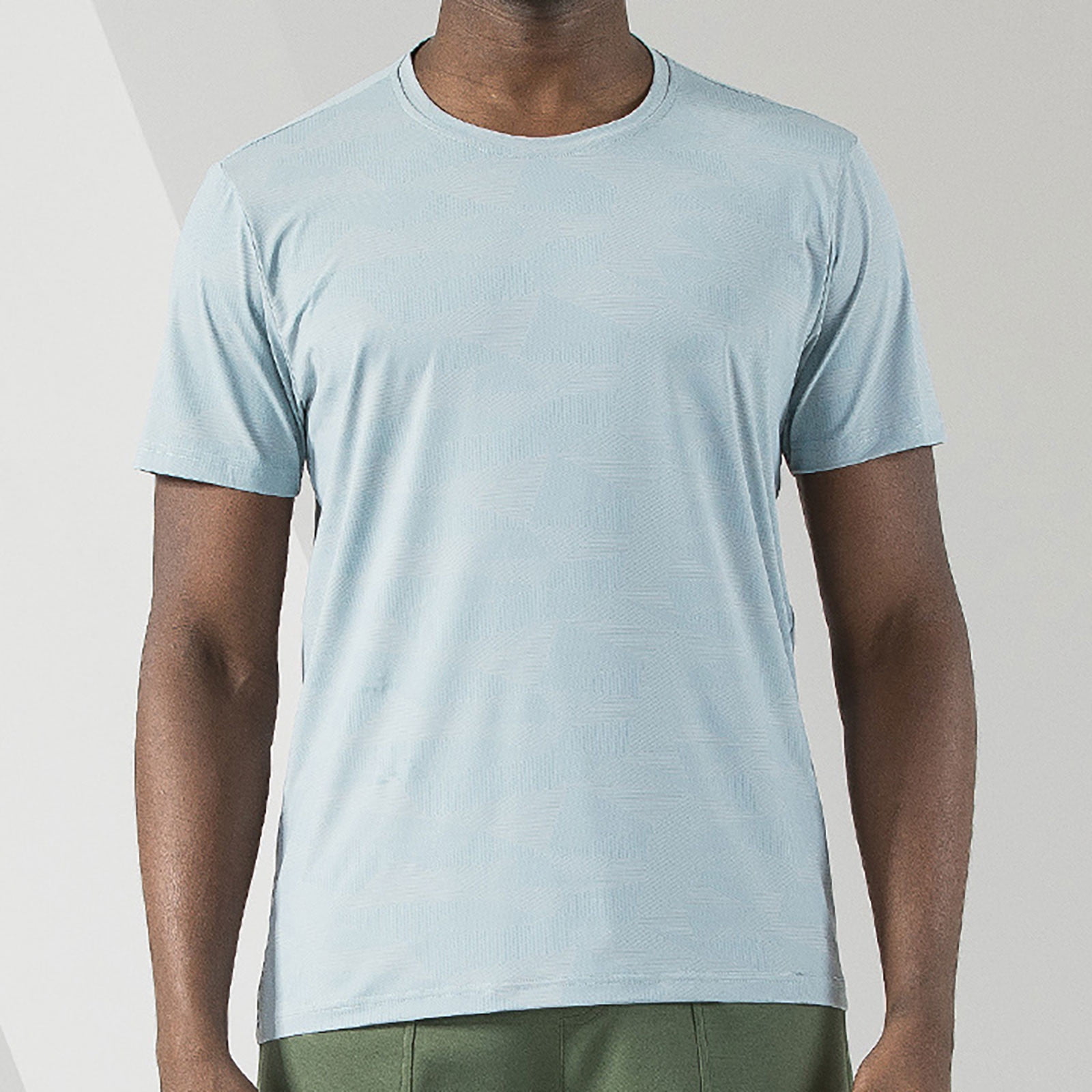 cllios Workout Shirts for Men Quick Dry Moisture Wicking T-Shirts Running Sports Stretch Short ...