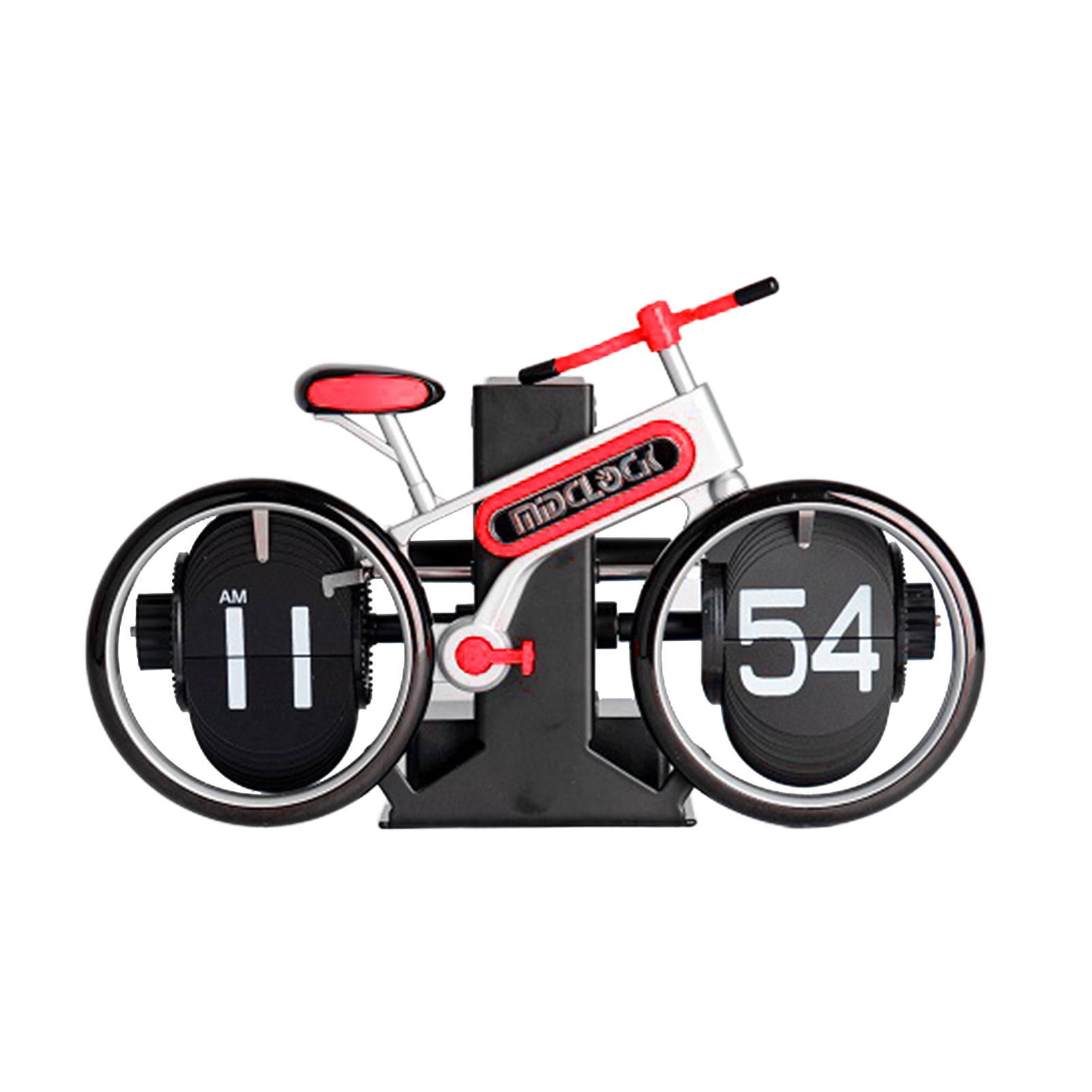 clock,Table Clock Bike Flip Clock Decor Clock Decor Table Operated ...