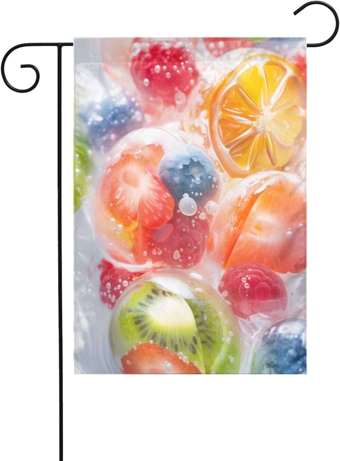 closeup of colorful jelly Garden Flags Double Sided,Garden Flags for ...