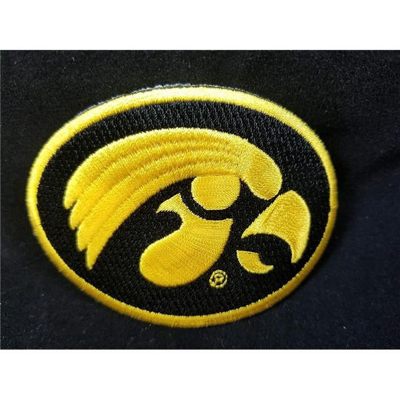 cloth hook and eye 3.25 x 2.75 in. NCAA Iowa Hawkeyes University of ...