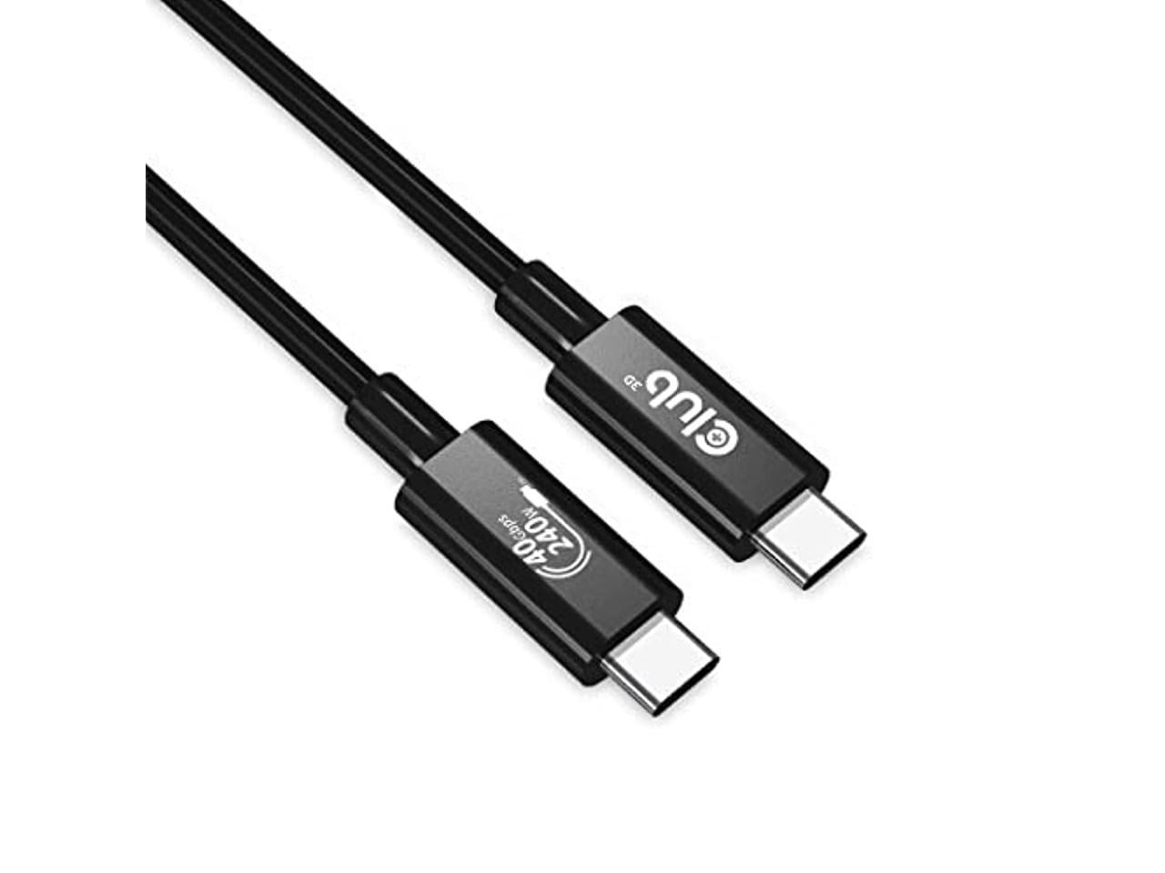 club 3d usb4 type-c gen3x2 bi-directional cable 40gbps 8k60hz 240w ...
