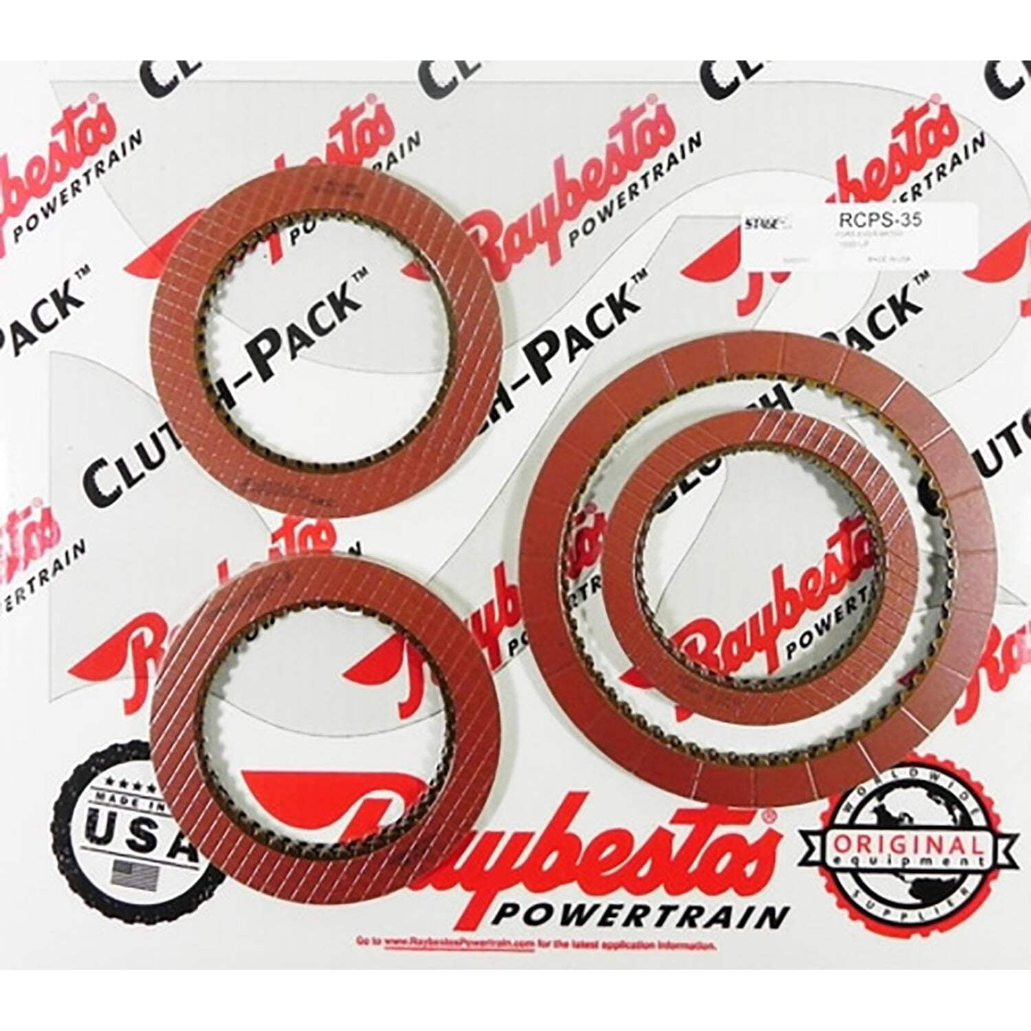 clutch pack RAY.BESTOS stage 1 red clutches performance aode 4r70w ...