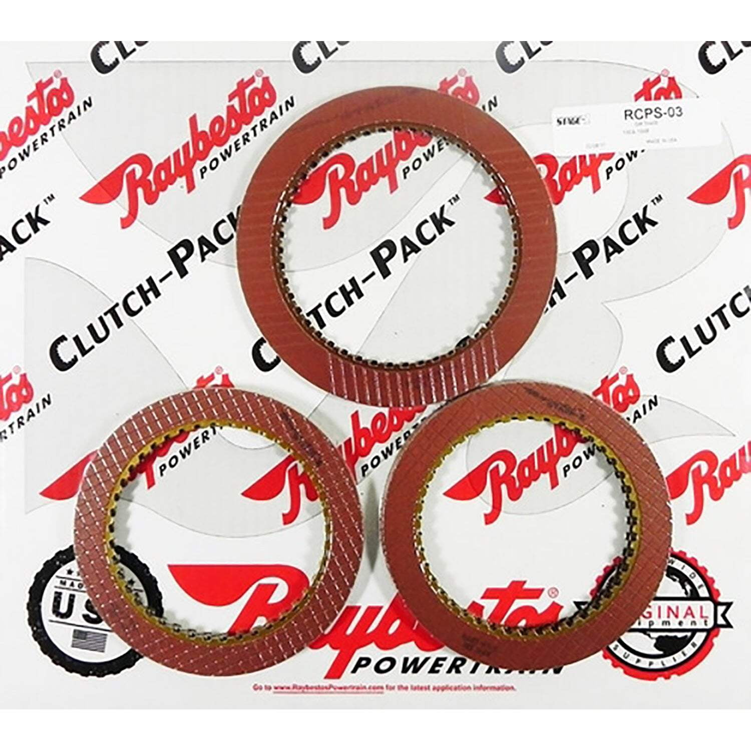 clutch pack RAY.BESTOS stage 1 red clutches performance th400 Automatic ...