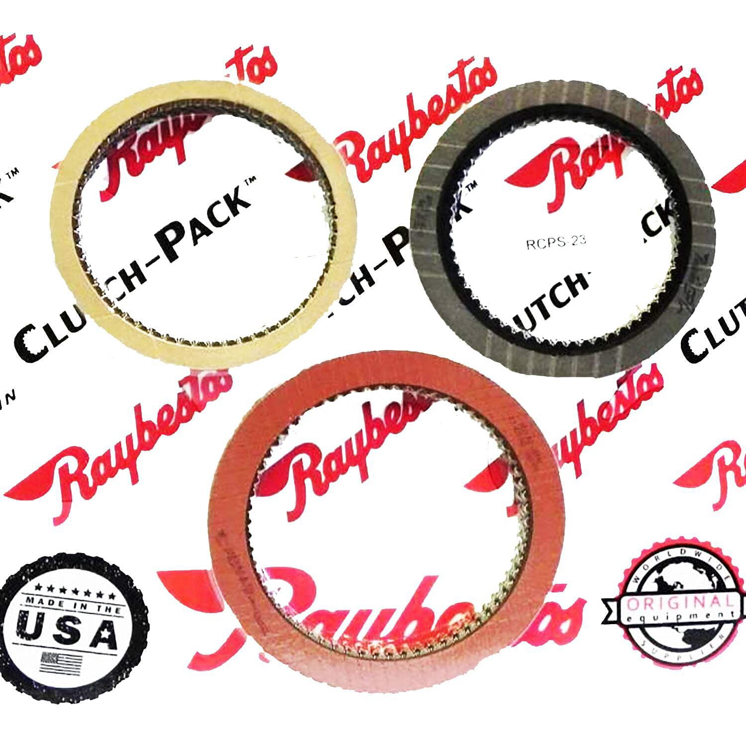 clutch pack raybestos stage 1 red clutches performance a518 a618 ...