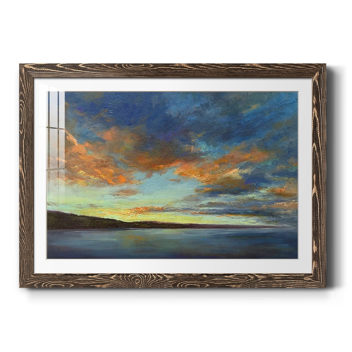 Coastal Views IV-Premium Framed Print - Ready to Hang - Walmart.com