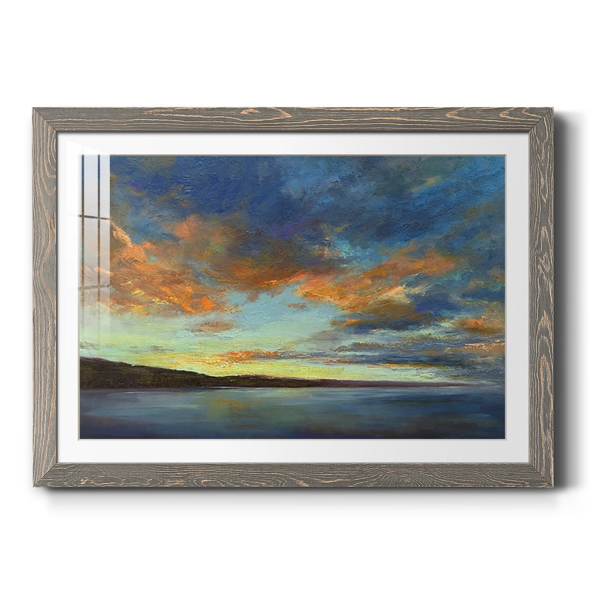 Coastal Views IV-Premium Framed Print - Ready to Hang - Walmart.com