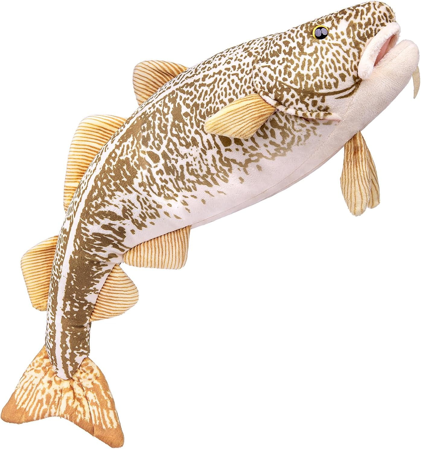 cod Plush Toy, Realistic cod Stuffed Animal plush Toy Cute Children's ...