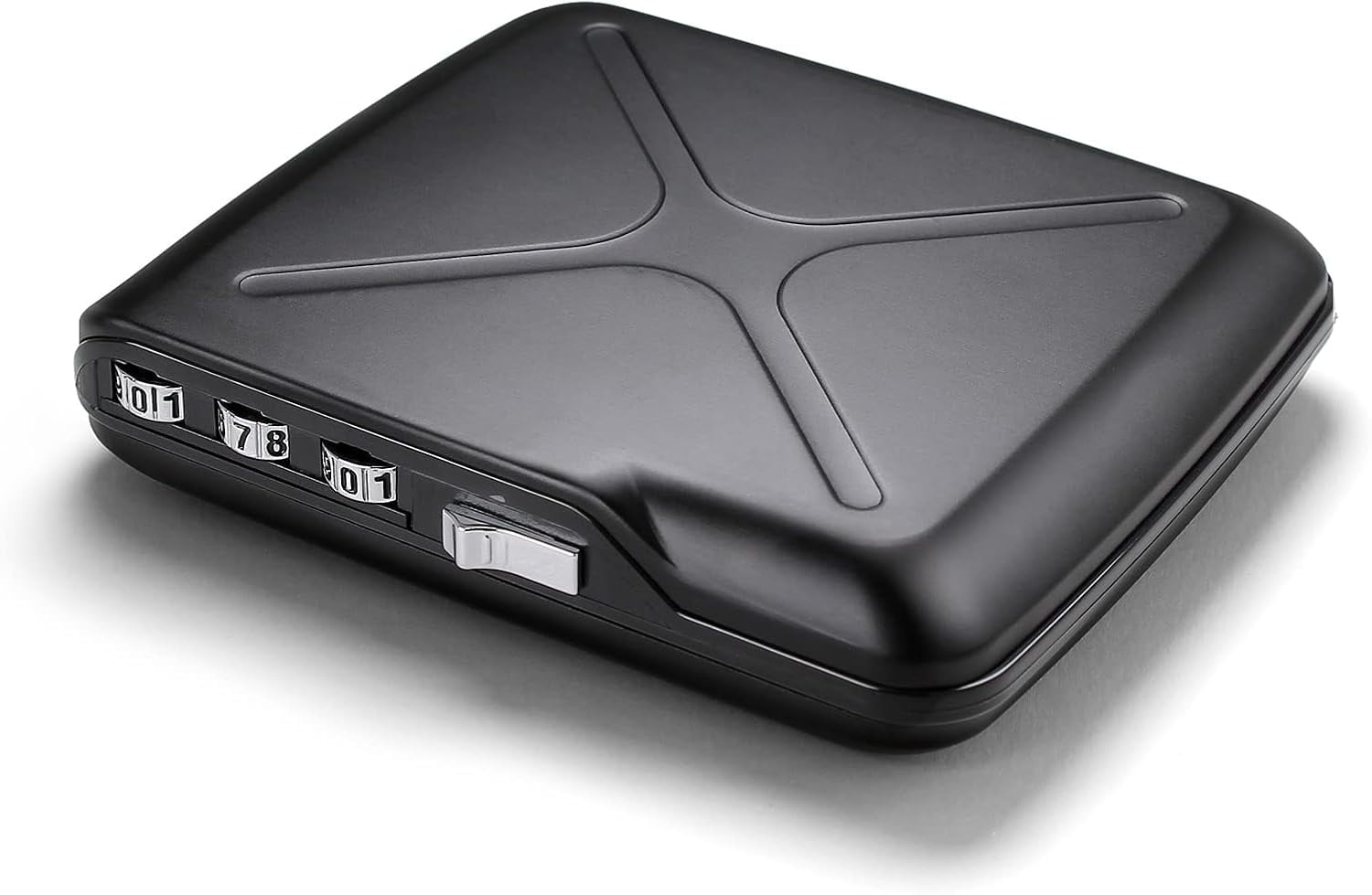 code wallet, lockable with a 3 digit code, RFID protection against ...