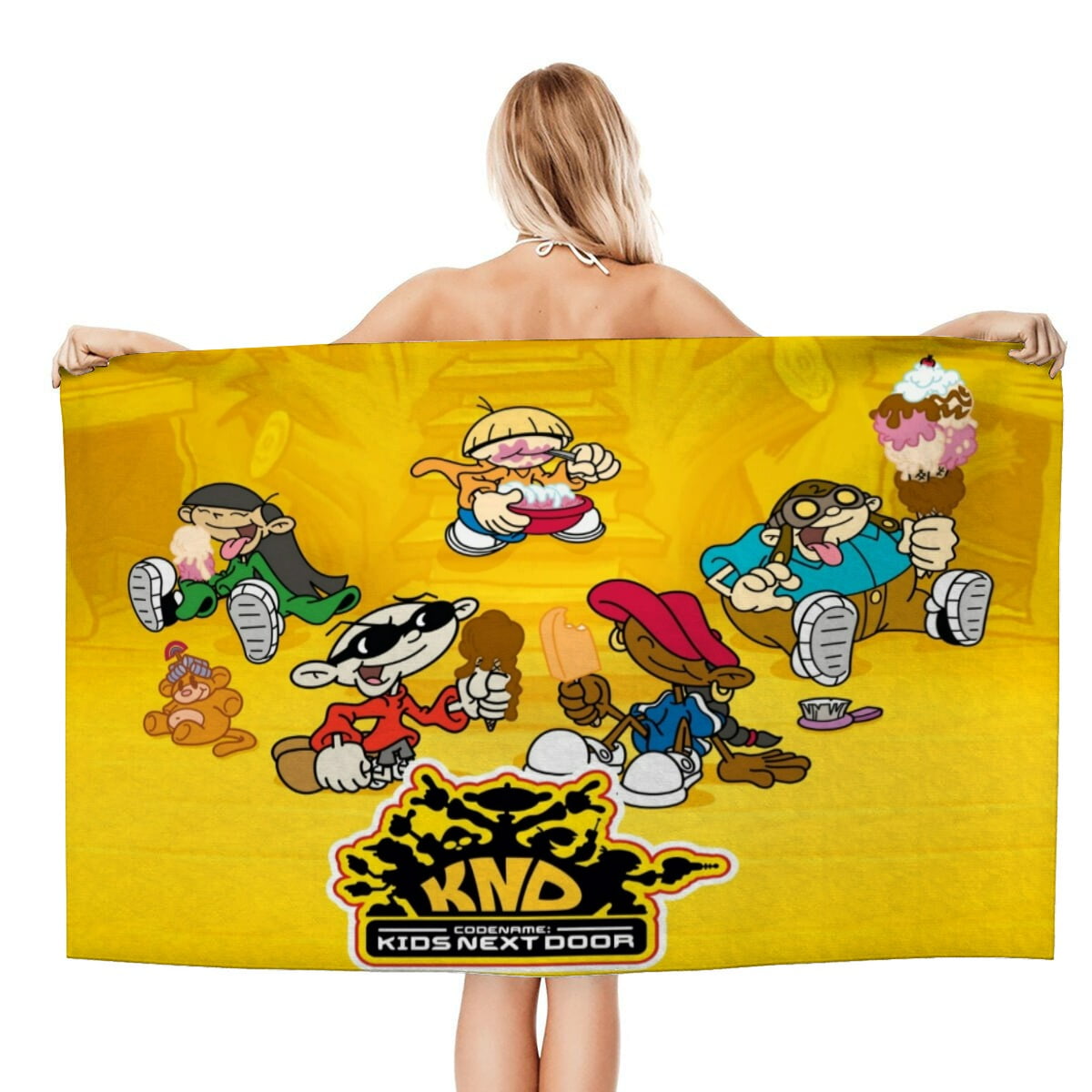 codename kids next door Gifts Beach Towel for Women Girl Birthday ...
