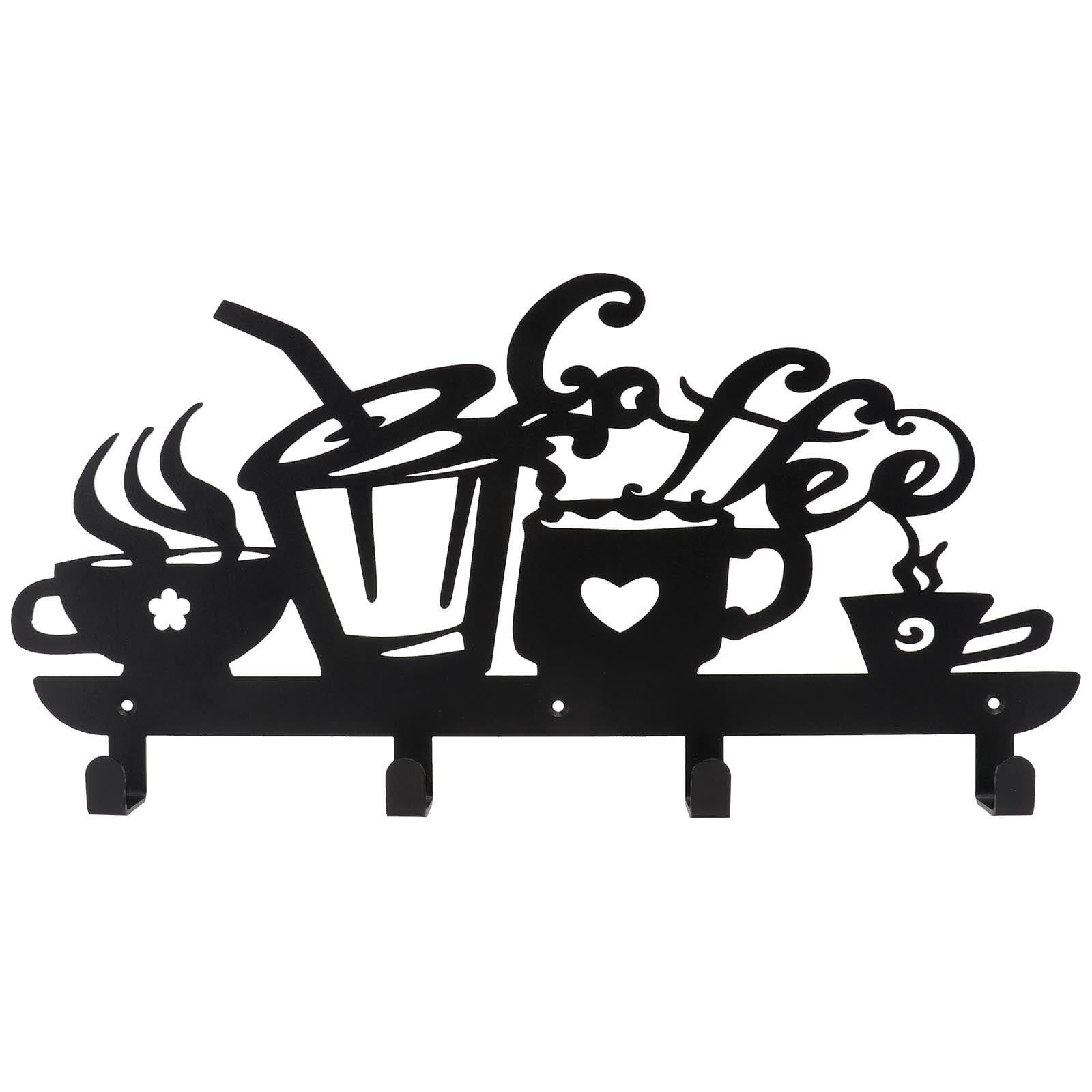 coffee cup storage holder 1PC Creative Mug Hanging Rack Wall-mounted ...