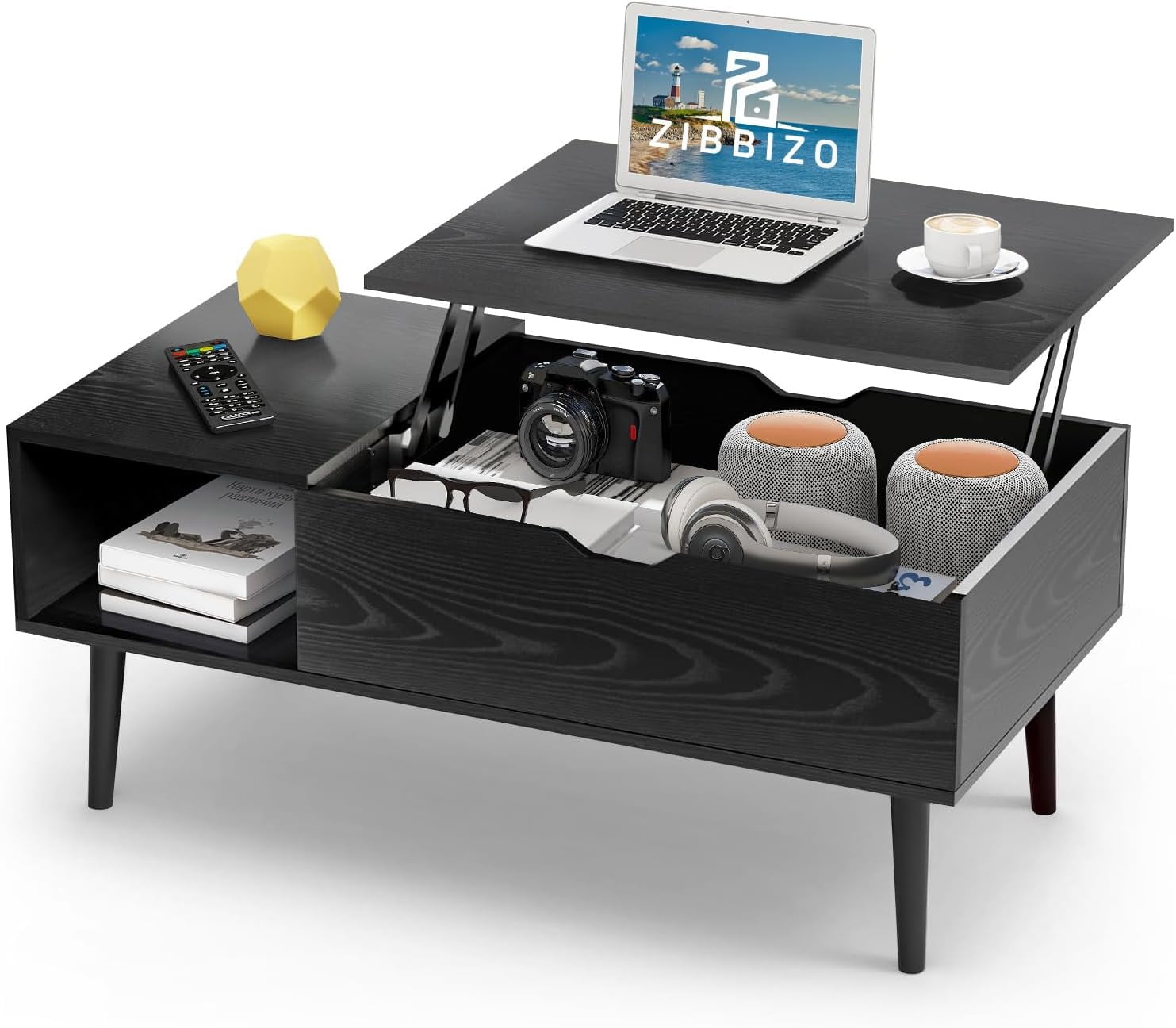 Coffee Table, Lift Top Coffee Tables for Living Room, Small Modern ...