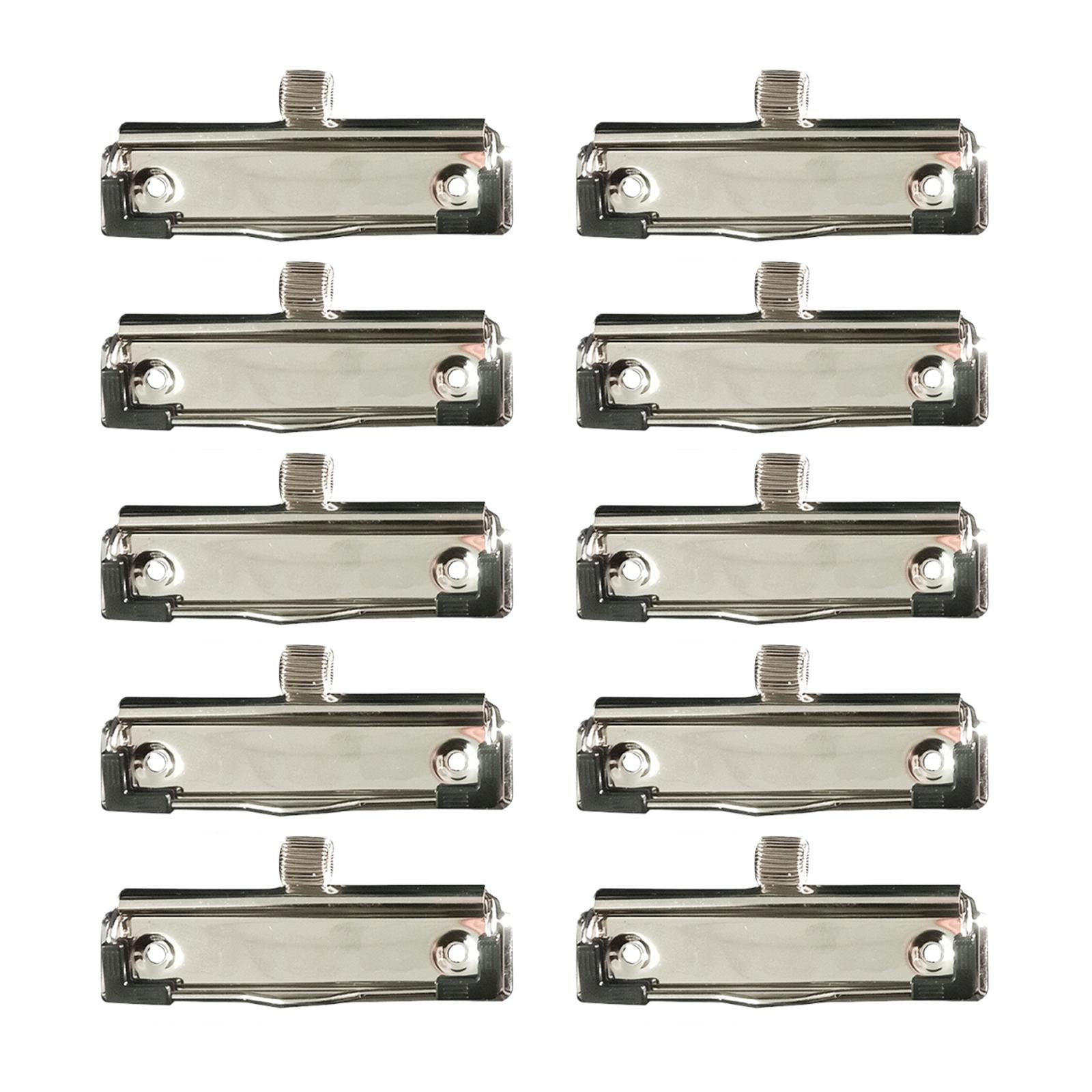 colaxi 10 Pieces Binder Bull Clip Clamps File Clamp Metal Hinge Clip ...