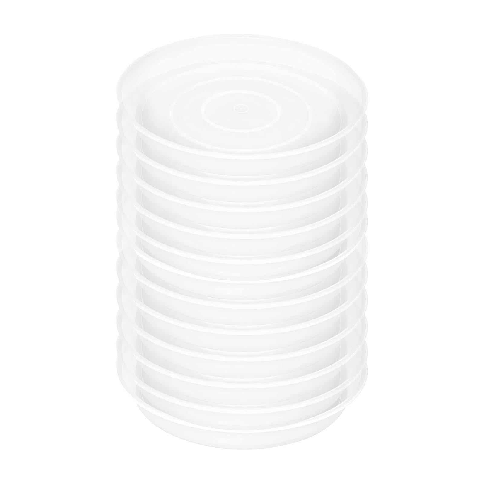 colaxi 12 Pieces 11.81 "Plant Base Cups Heavy Practical Flowerpot ...