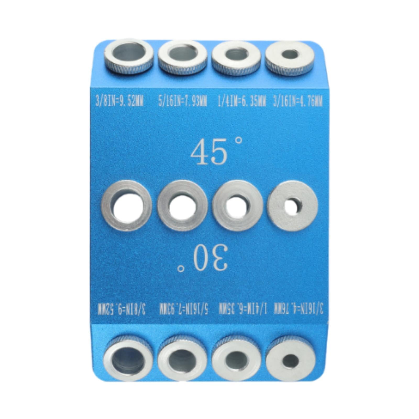 colaxi 30 45 90 Degree Angle Drill Guide Jig Drill Template Block ...