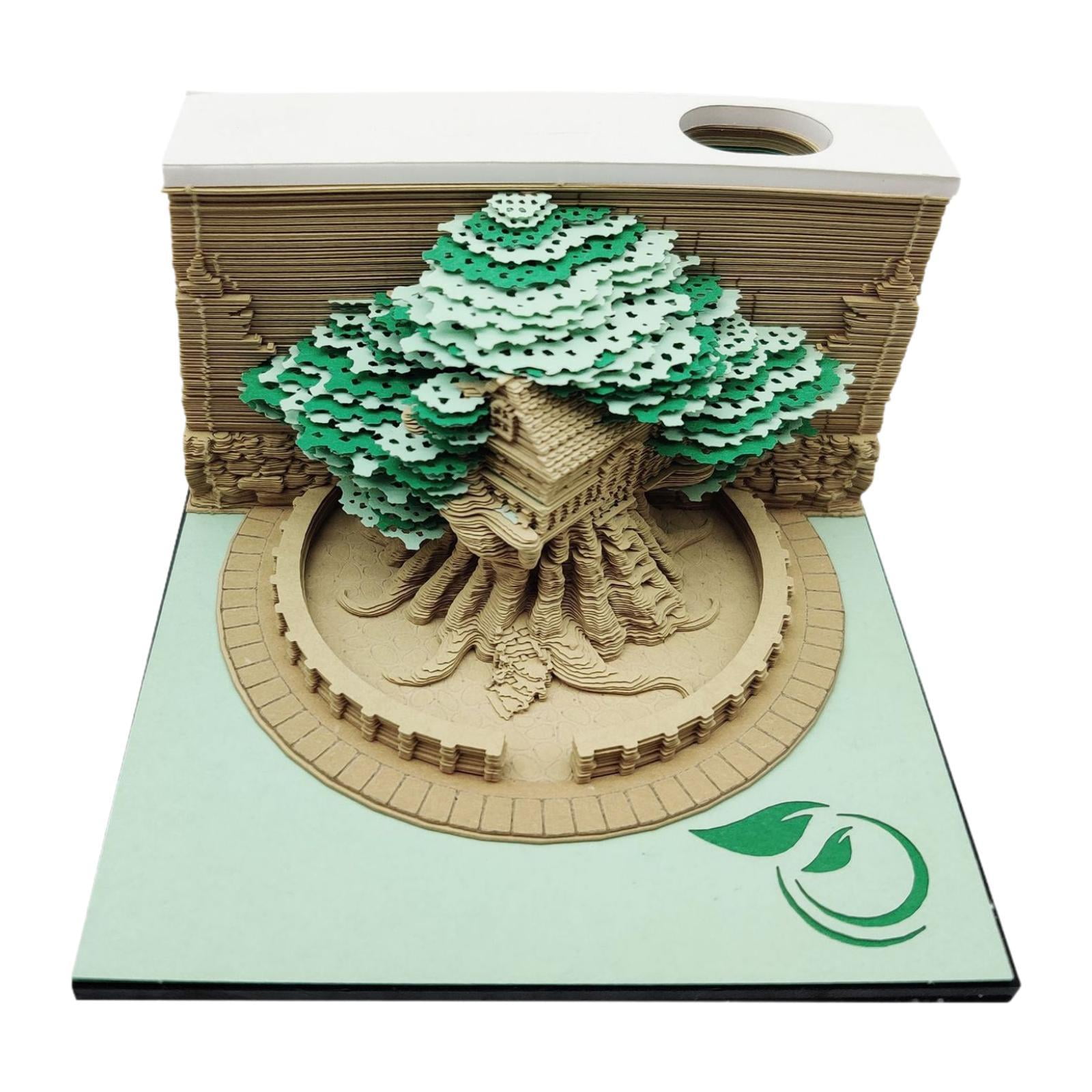 colaxi 3D Memo Pad 3D Note Pad Paper Away Home Decor Artwork House ...