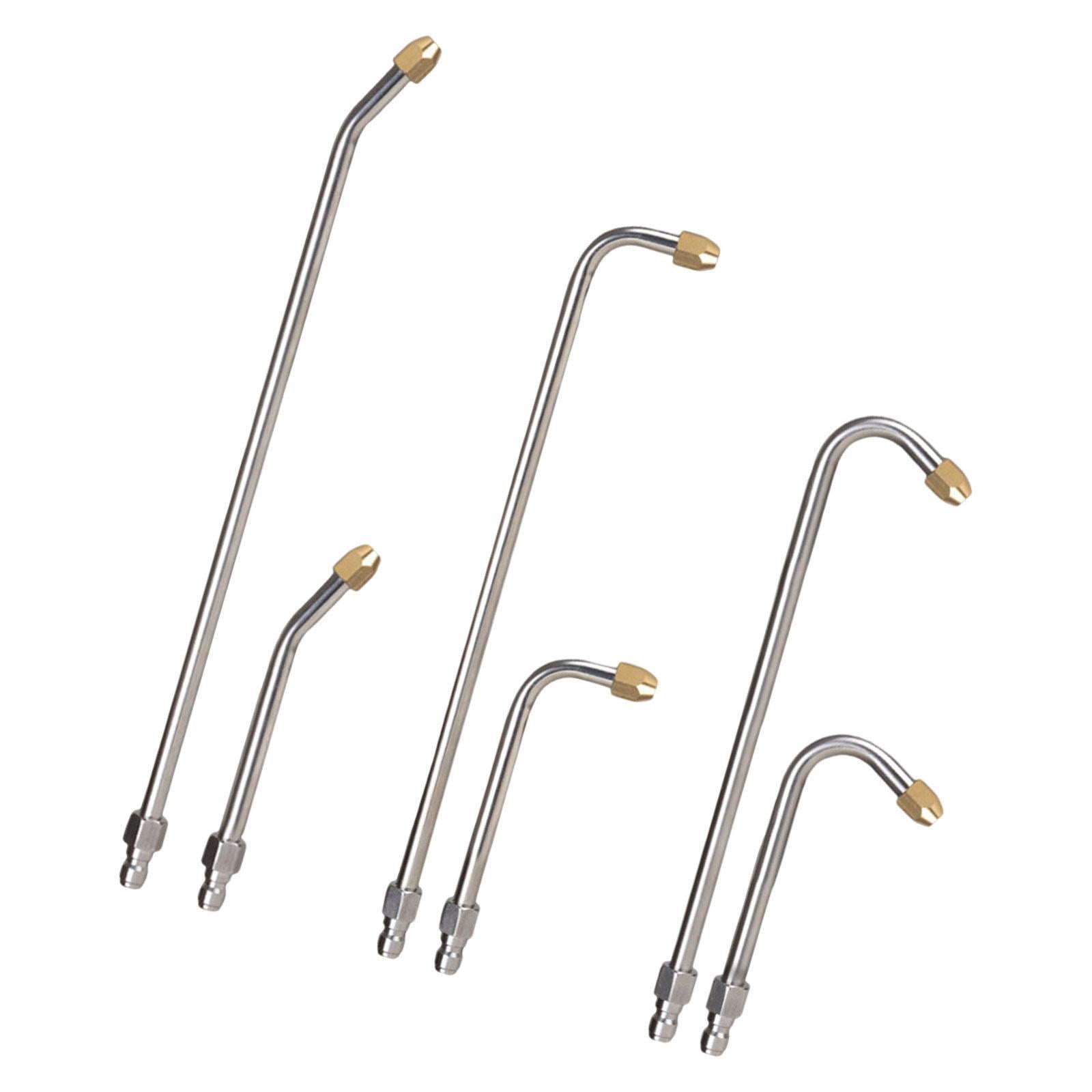 colaxi 6x Pressure Washer Bound, Extension Rod Fitting Fittings, Curved ...
