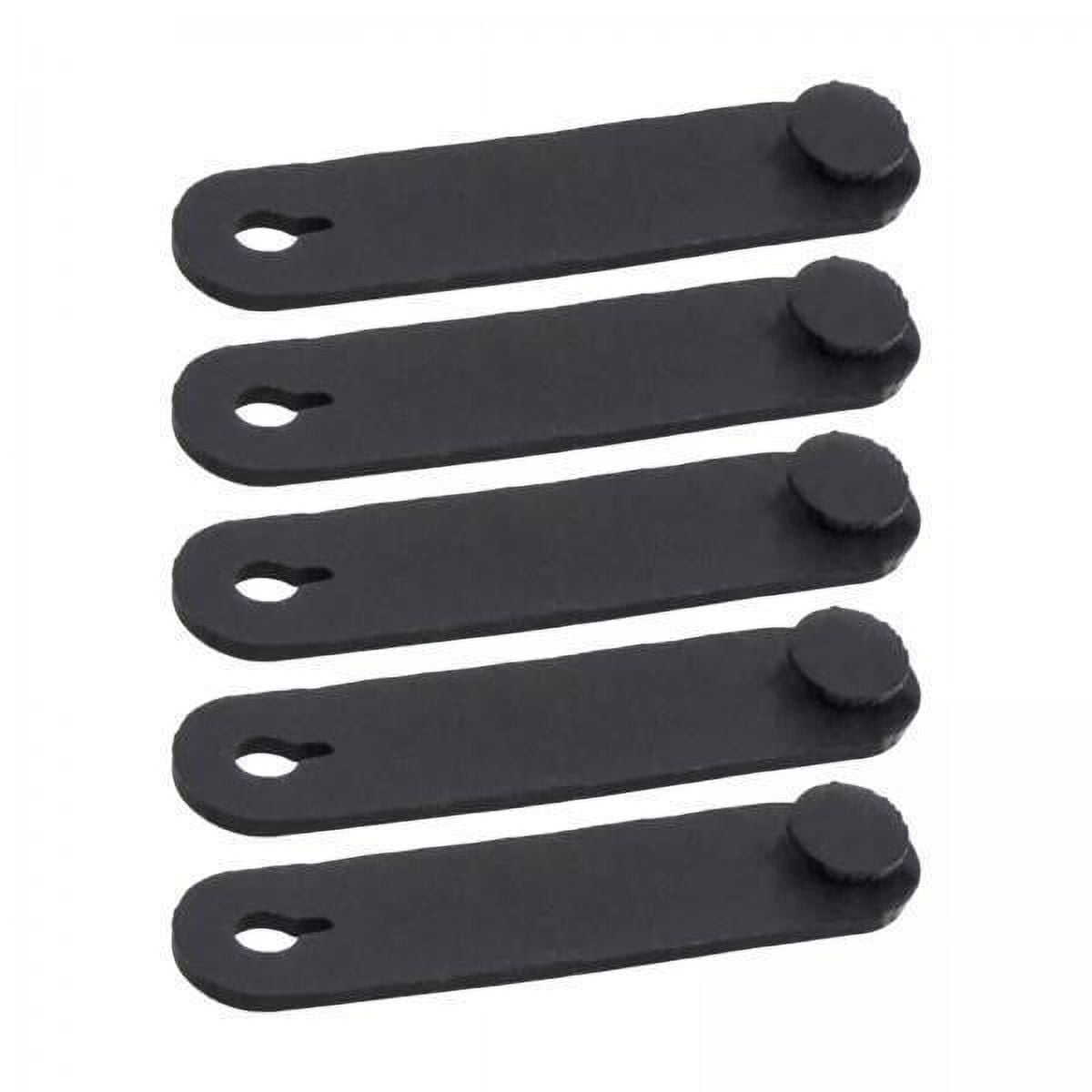 colaxi 4x5 Pieces Silicone Cable Straps for Desk Cable Management Frame ...
