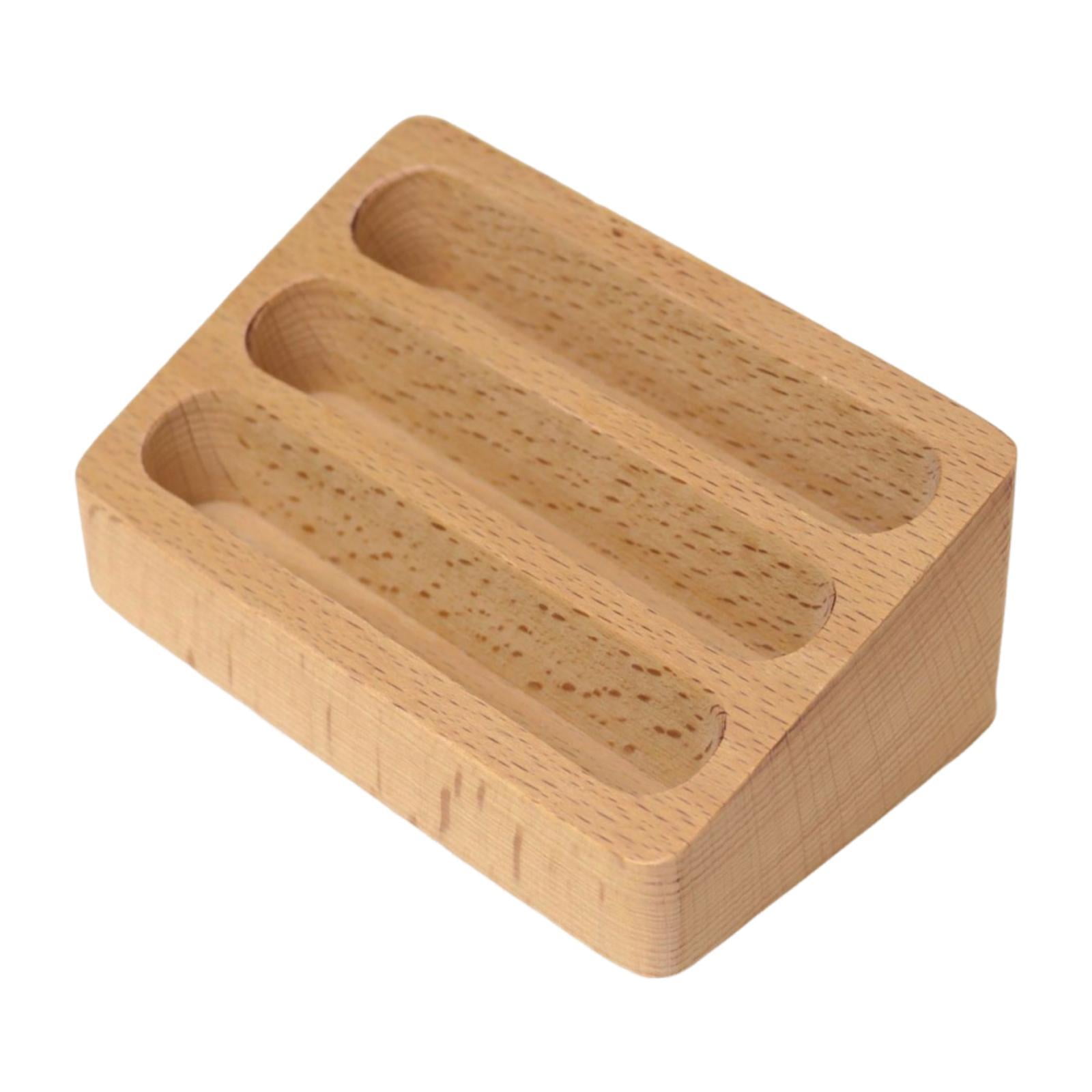 colaxi Business Card Holder Desktop Wooden Stable Versatile Business ...