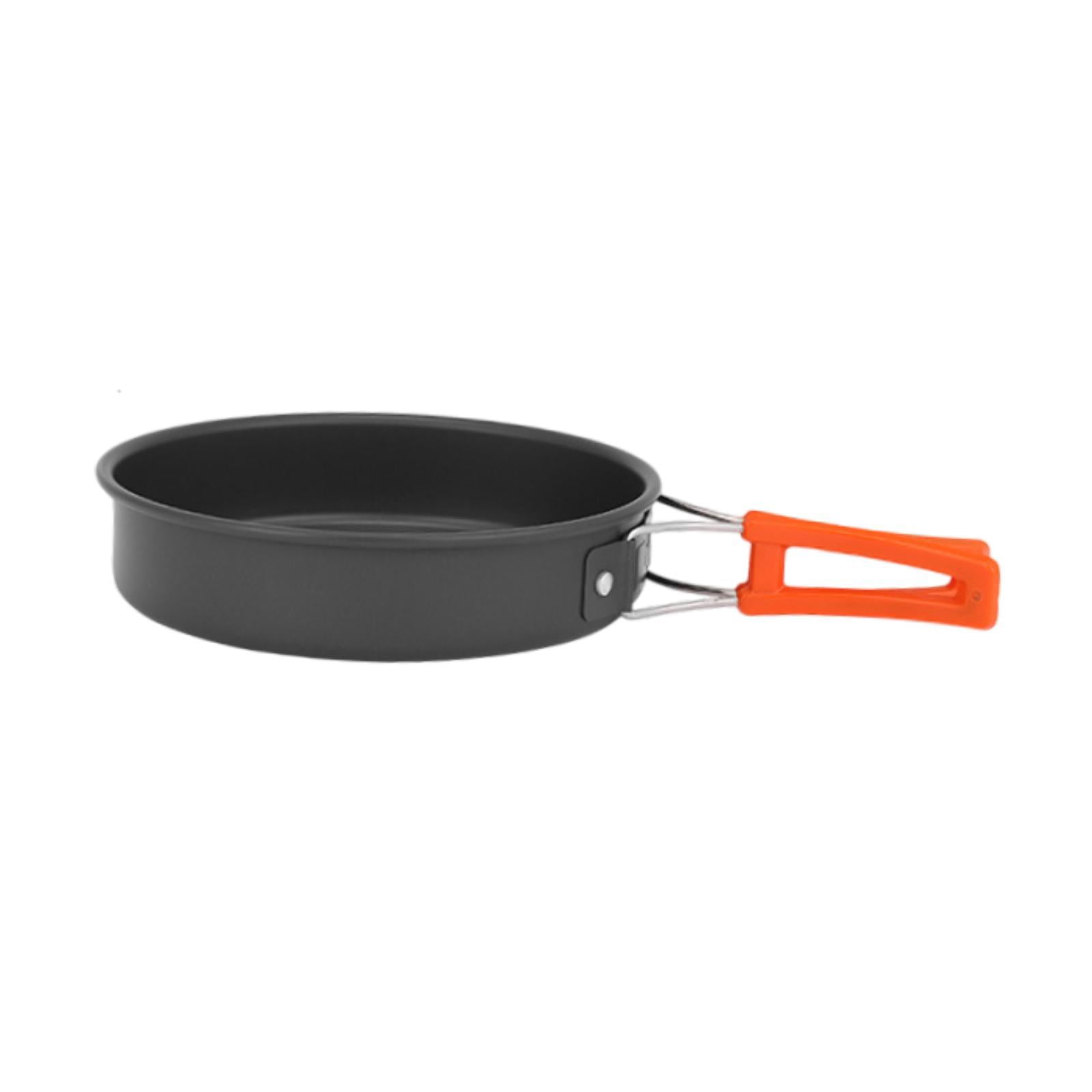 colaxi Camping Frying Pan Cookware Folding Handle Egg Omelette Pan ...
