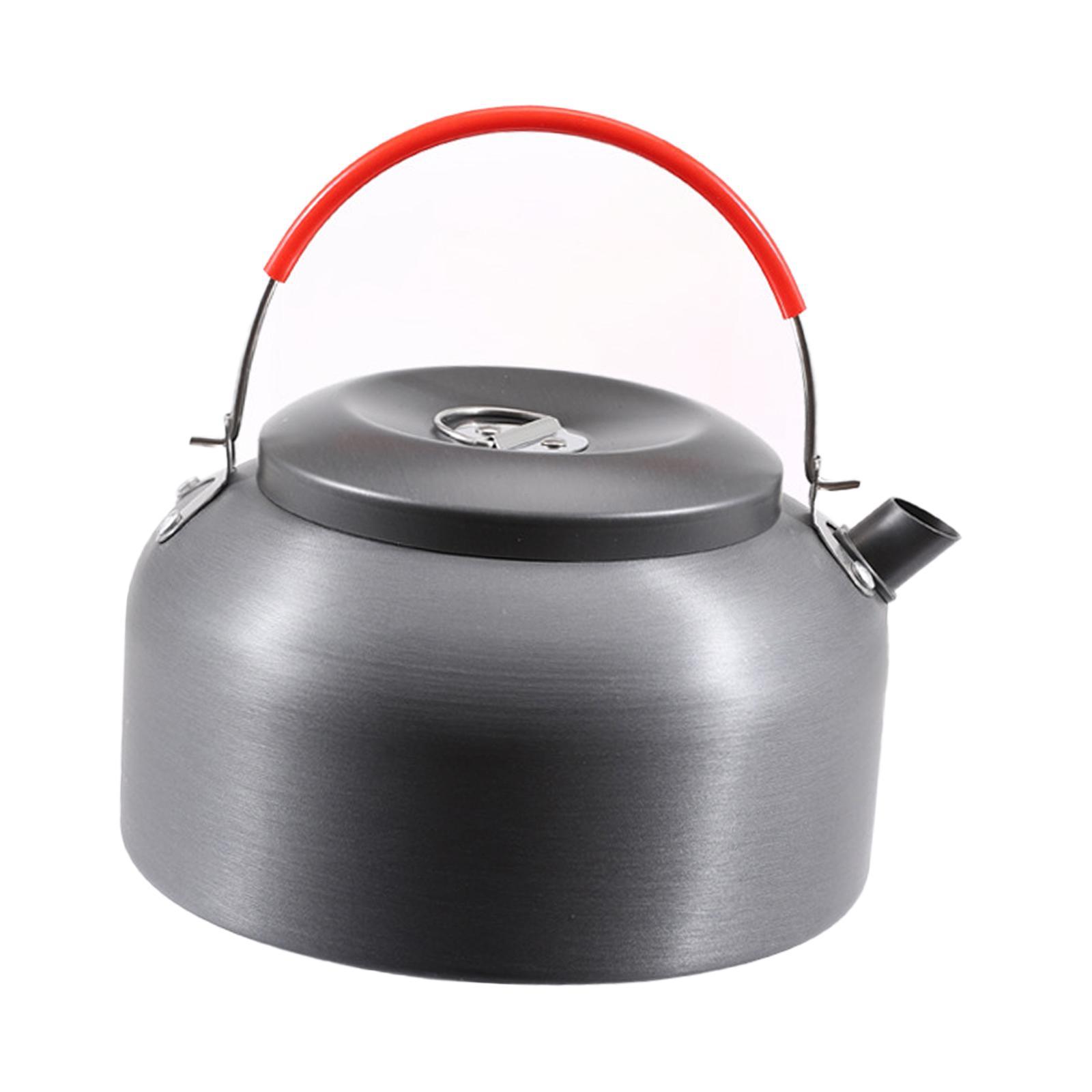 colaxi Camping Kettle Campfire Water Kettle 1.8L Teapot Outdoor Water ...
