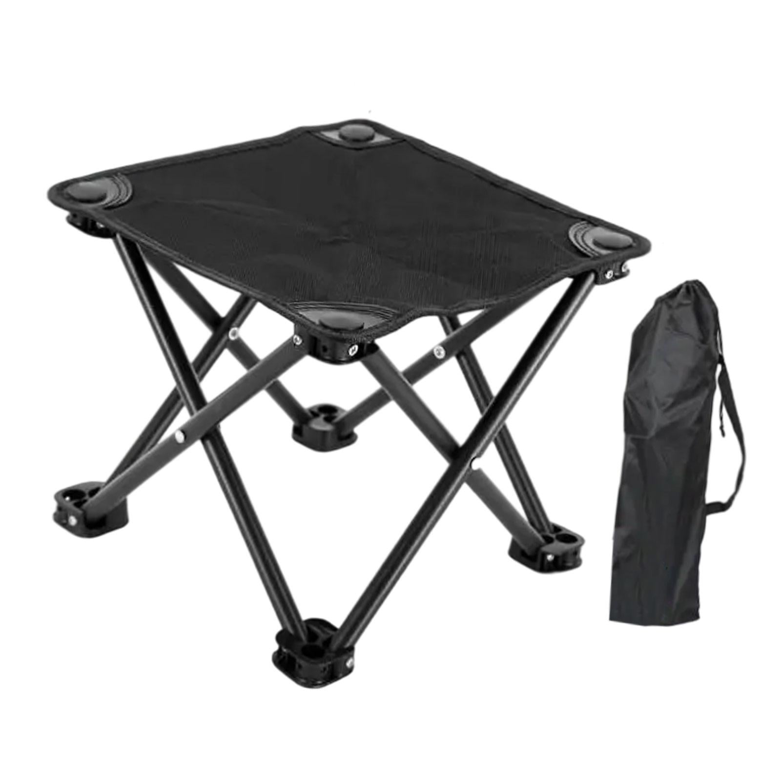 colaxi Camping Stools Compact Folding Stool Outdoors, Light Lying Feet ...