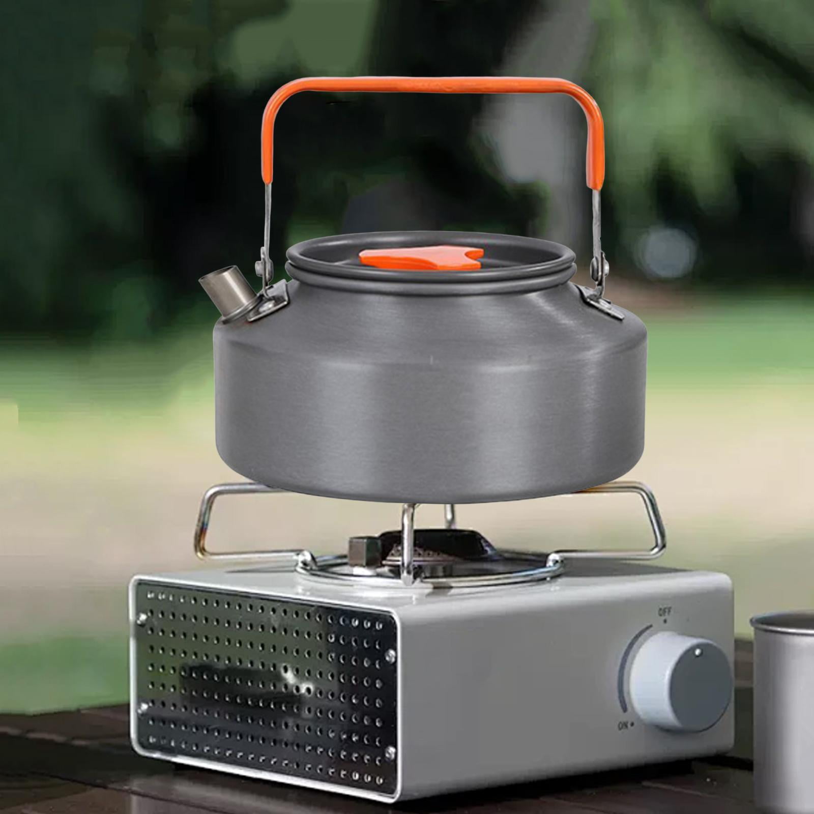 colaxi Camping Tea Kettle Teapot Campfire Kettle Portable Lightweight ...