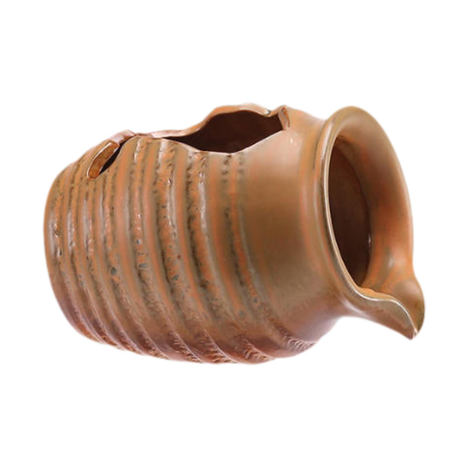colaxi Ceramic Jar Water Clay Pot Jar Ornament Circulating Waterfall ...