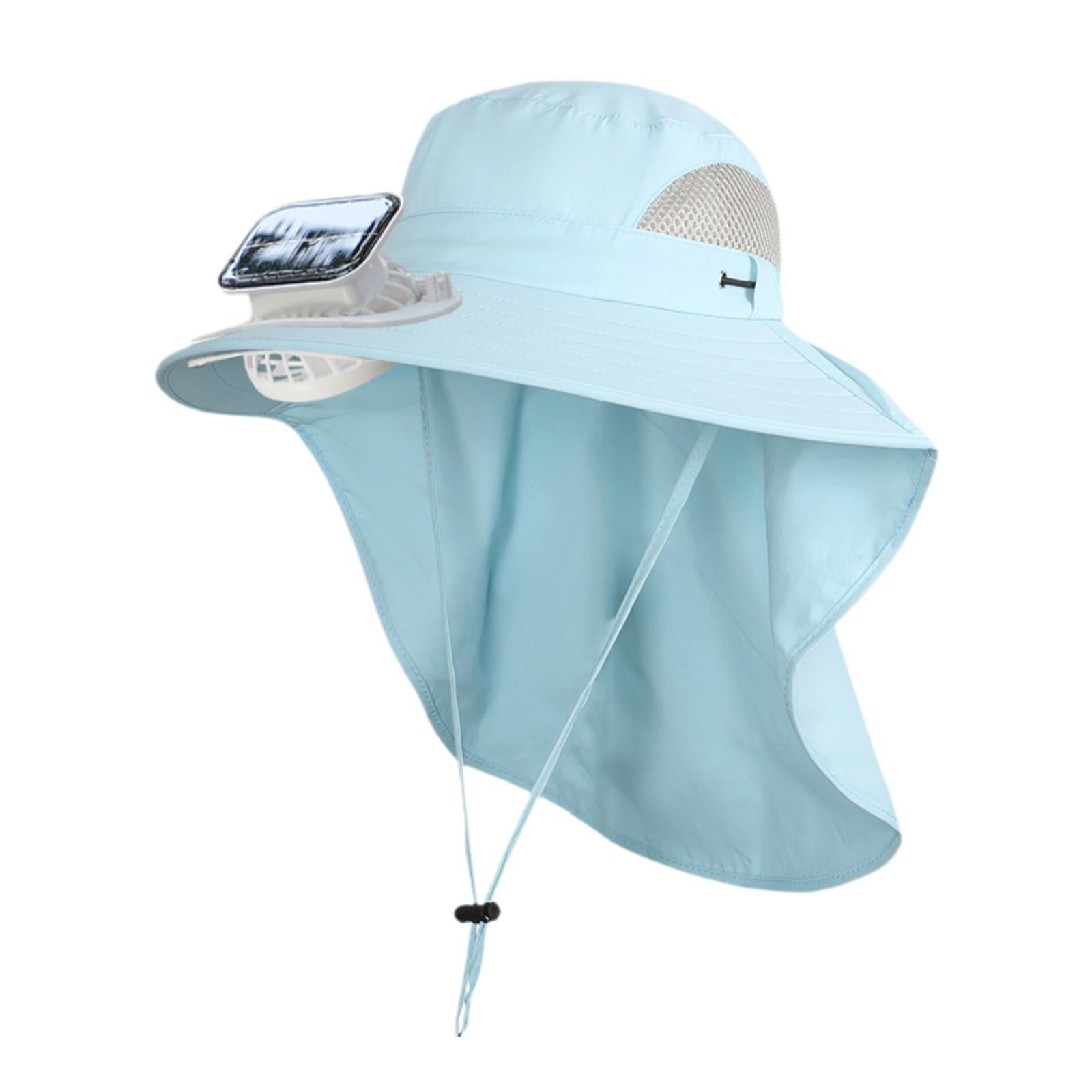 colaxi Children Outdoor Hat with Solar Fan Travel Camping Hat Versatile ...